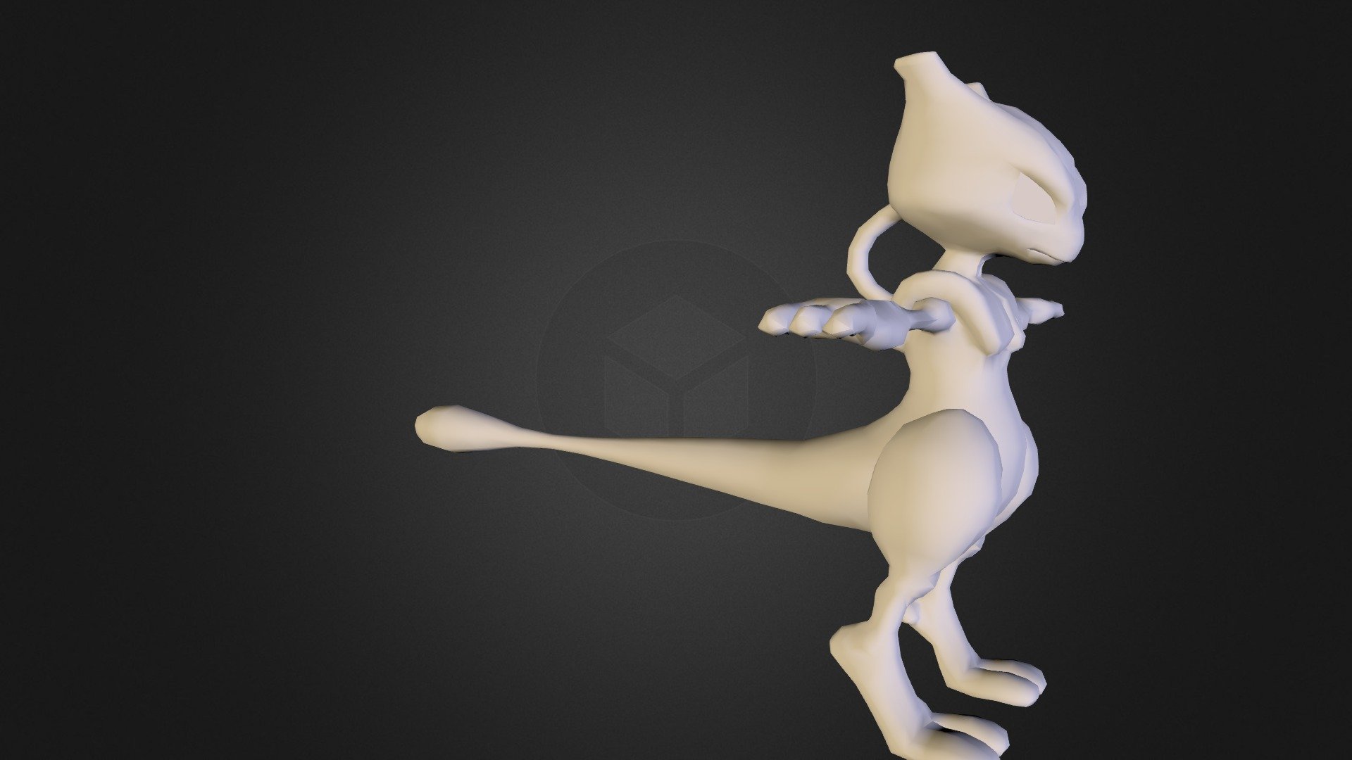 mewtwo - 3D model by sdczxiojklm [30ecf0f] - Sketchfab