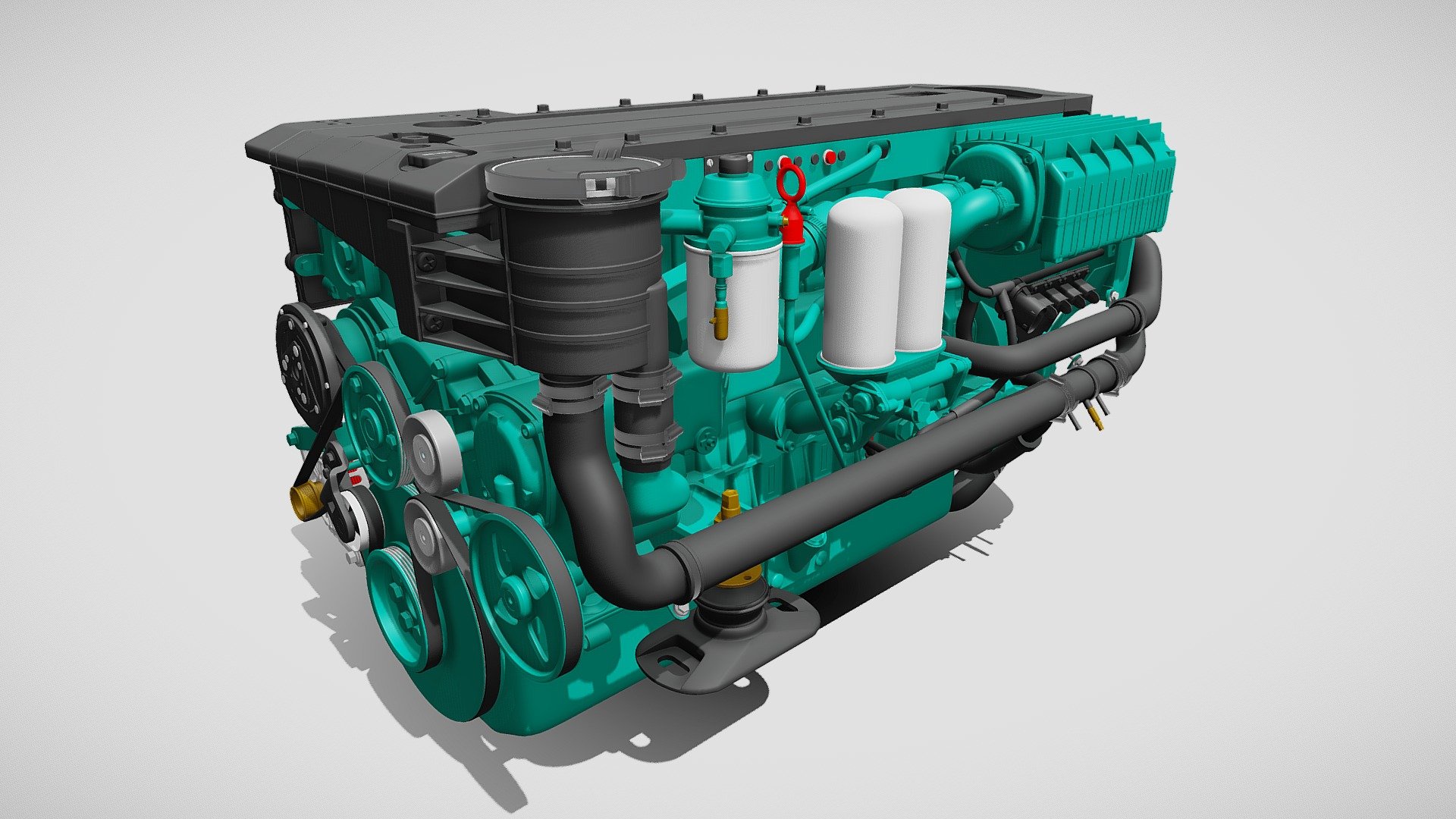 Yacht Engine - Buy Royalty Free 3D model by 3DHorse [30ed553 ...