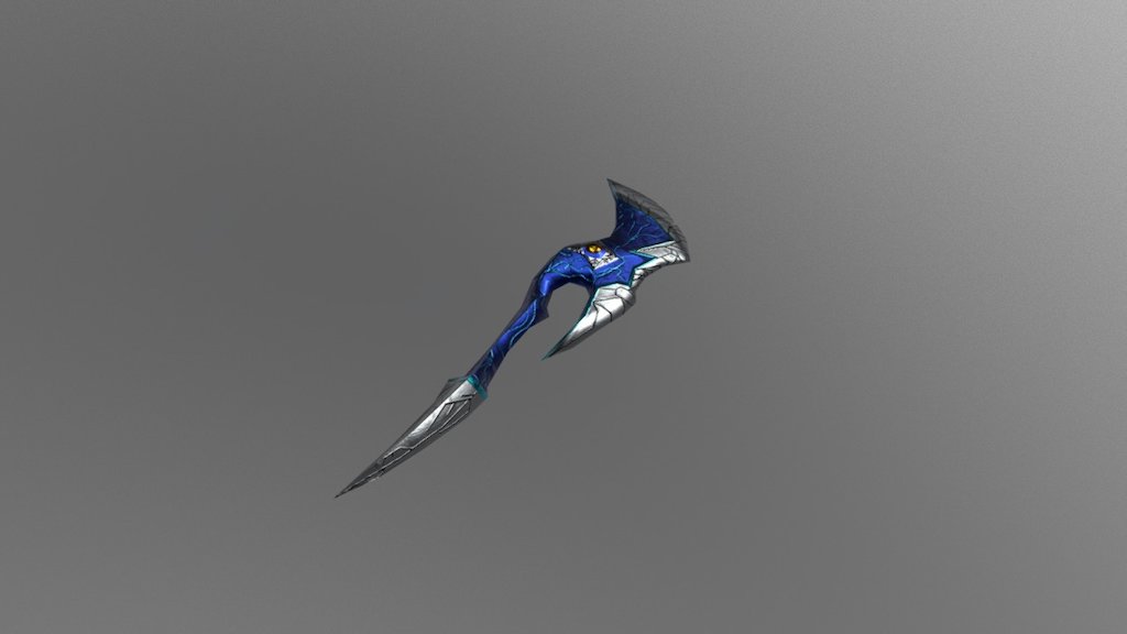 Mystical Ice Axe - 3D model by mattmerino [30ed765] - Sketchfab