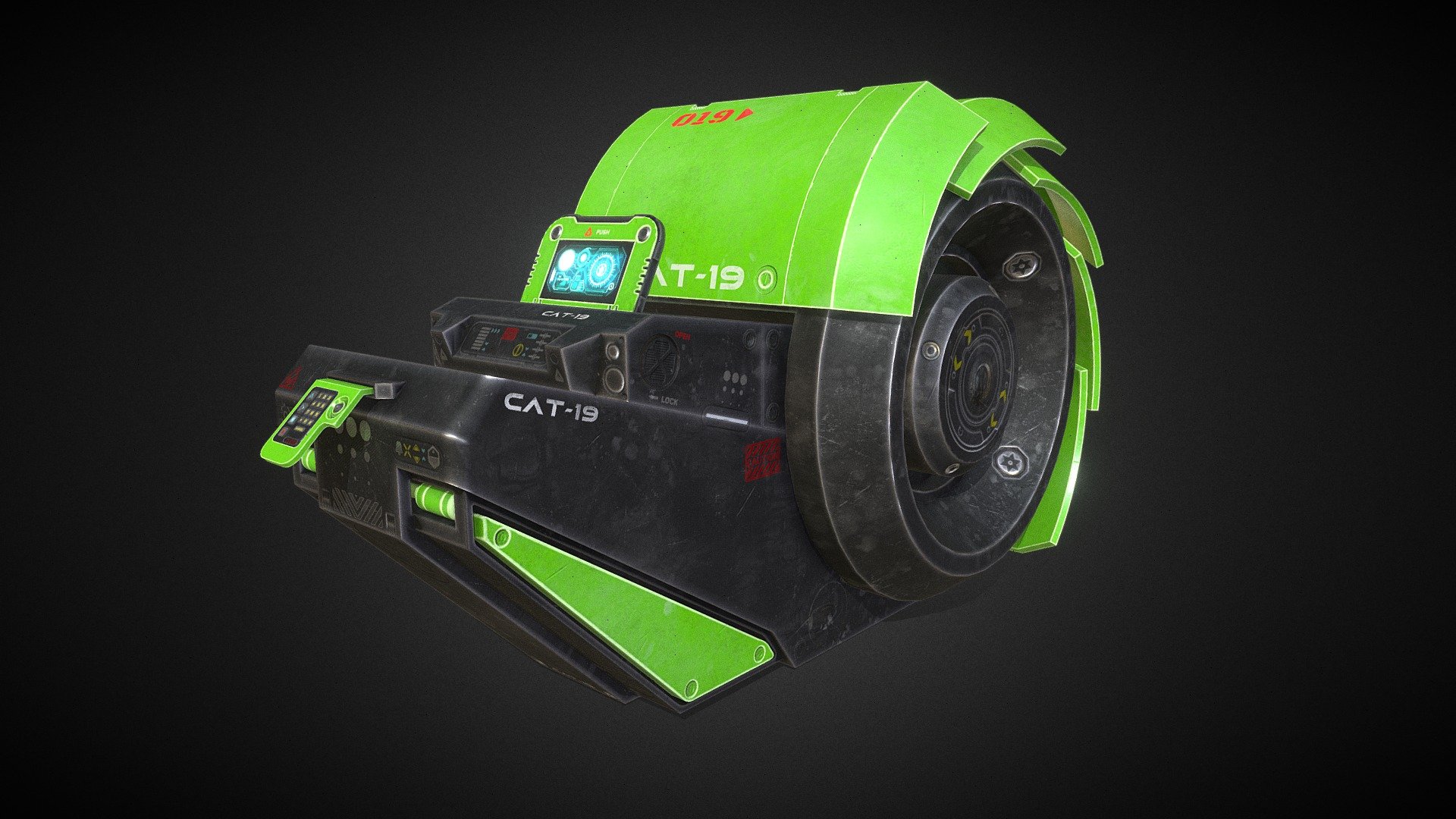 HDR-O Radar CAT-19 - Download Free 3D model by BlackMike [30ed76a ...