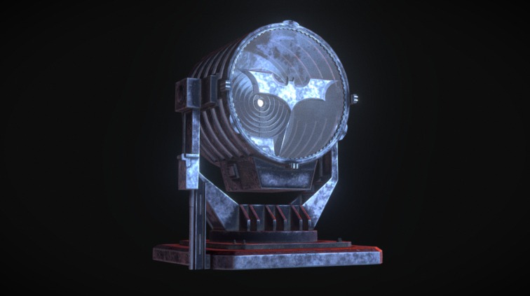 Bat-Signal - 3D model by RyanSetiawan [30eed05] - Sketchfab