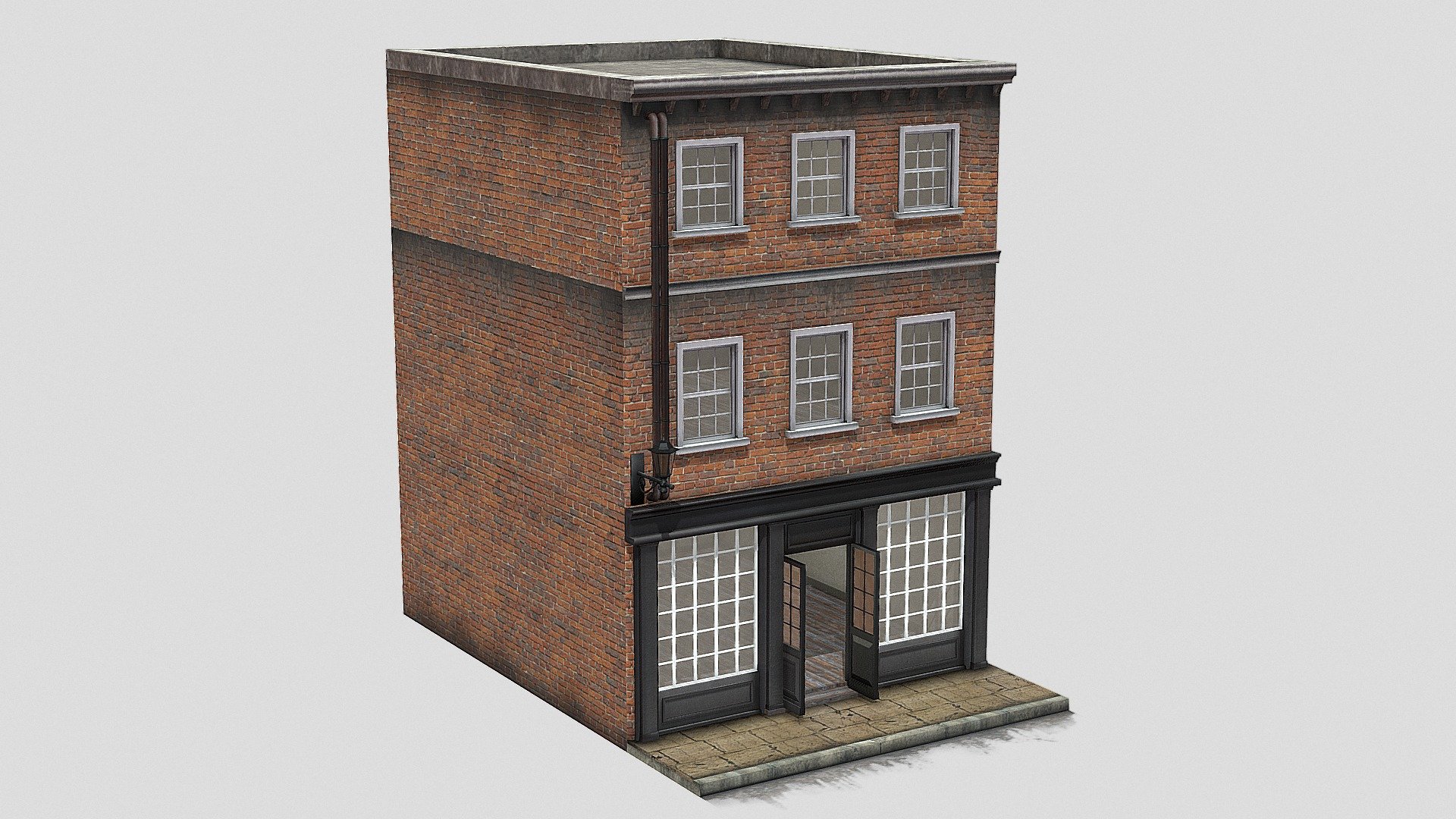 Old House 3D Model - 3D model by ₦₥₵ ฿₵ (@nmcbc) [30efb67] - Sketchfab