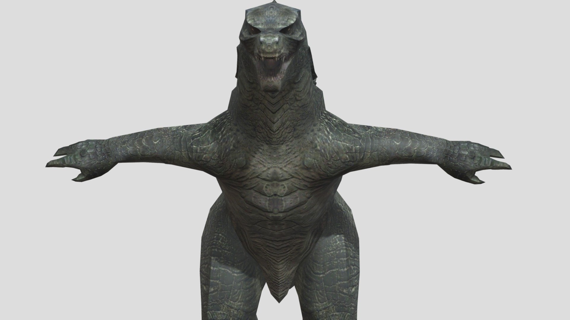 Godzilla 2014 smash textrue - OBJ - Download Free 3D model by ...