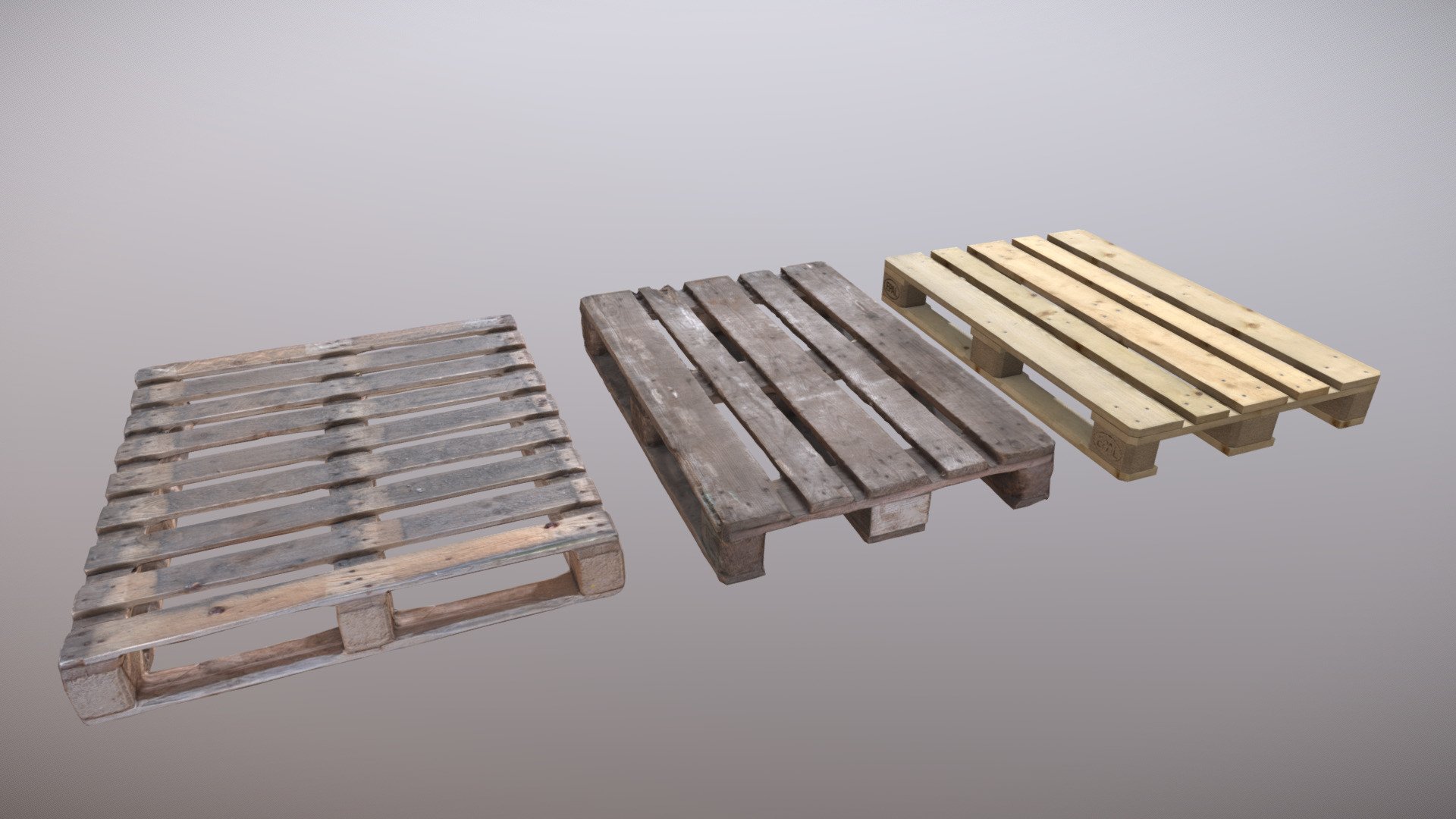 [PACK] Wooden Pallets / 📷 / Low Poly PBR / - Buy Royalty Free 3D model ...