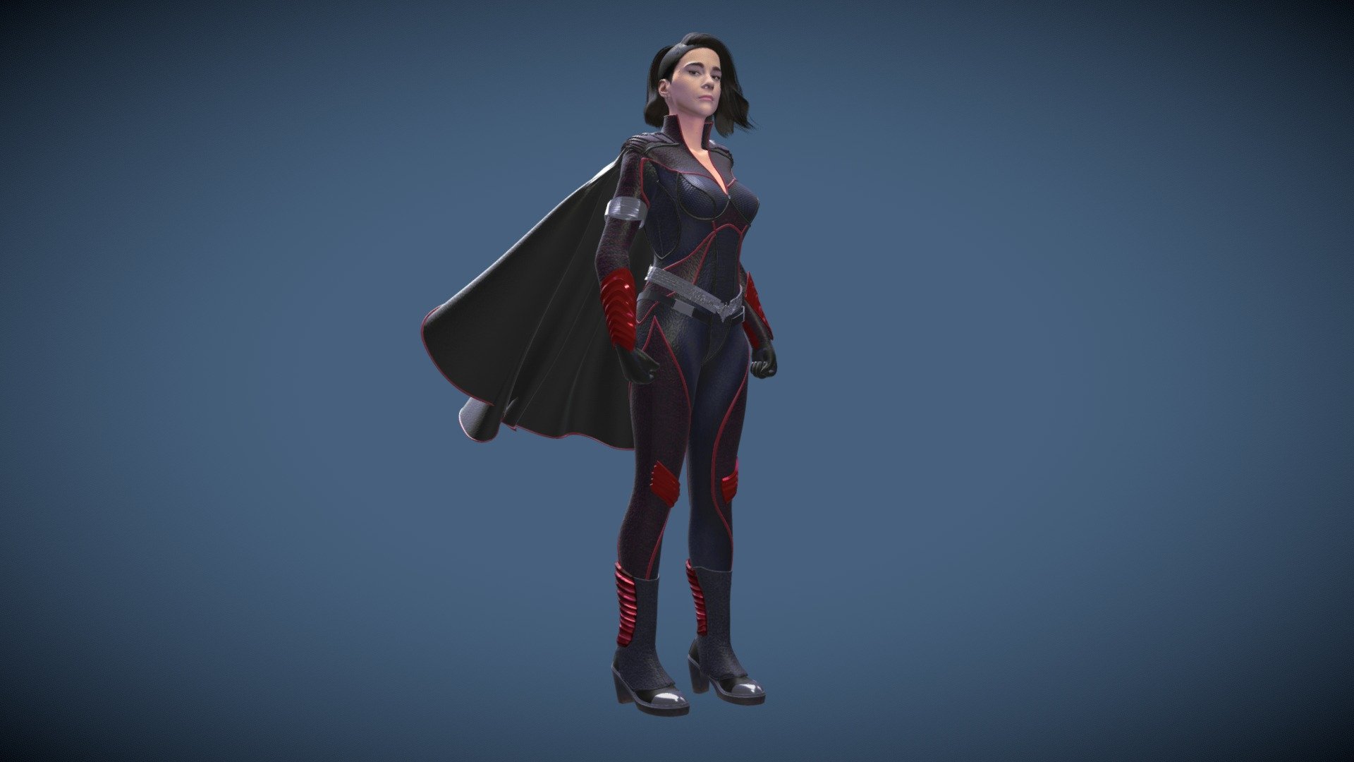 Stormfront (The Boys) - 3D model by EseJota [30f2b16] - Sketchfab