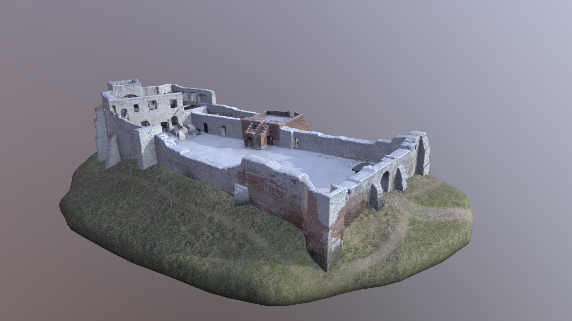 Zamek Skan - 3D model by lune.xyz [30f3575] - Sketchfab