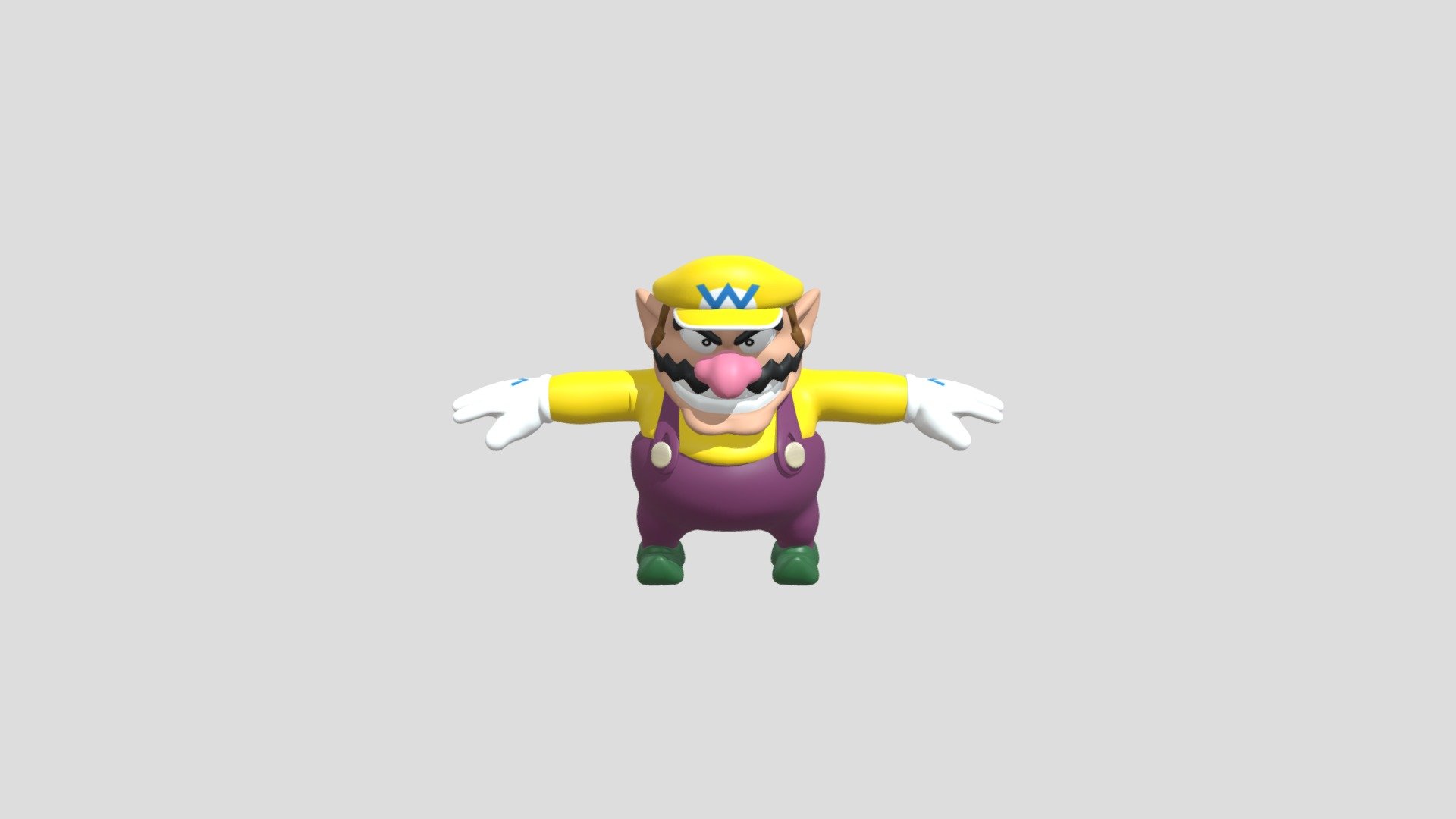 Wario N64 Era - Download Free 3D model by unrealman [30f3b2b] - Sketchfab