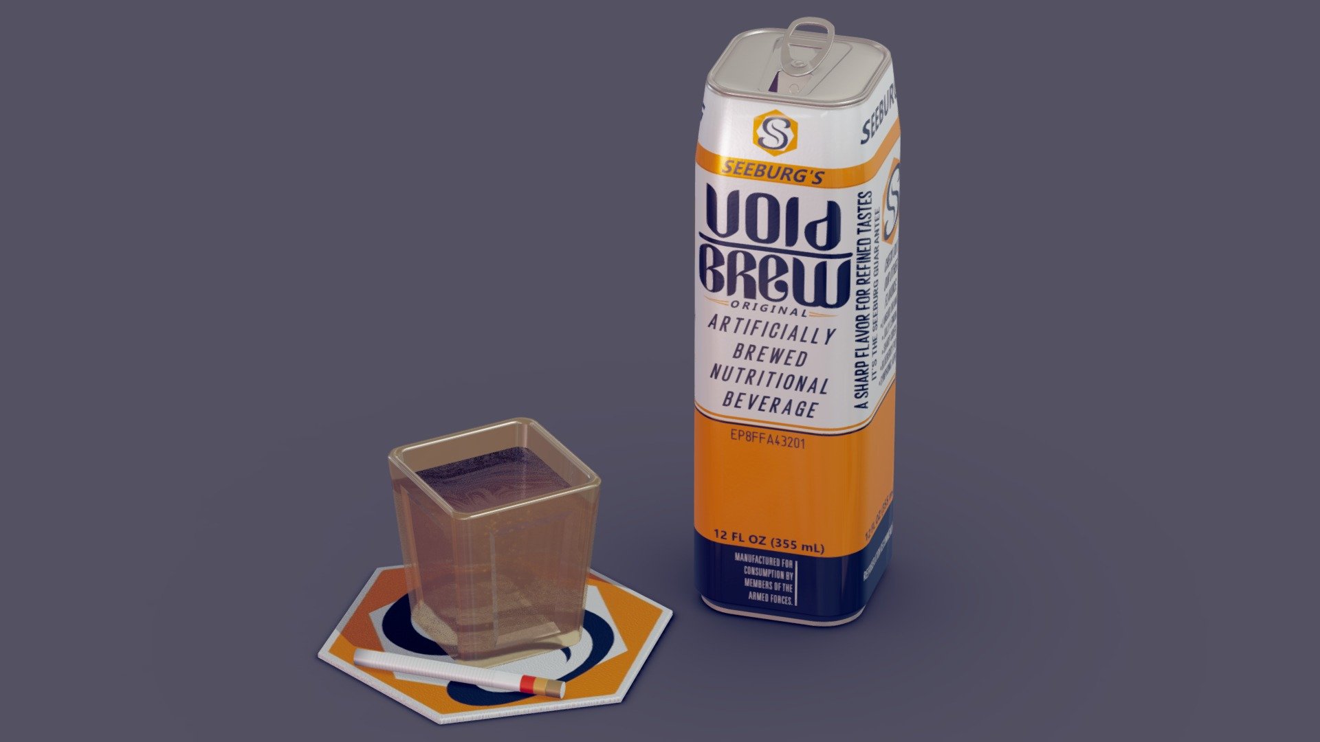 Seeburg Void Brew Nutritional Beverage - Buy Royalty Free 3D model by 2 ...