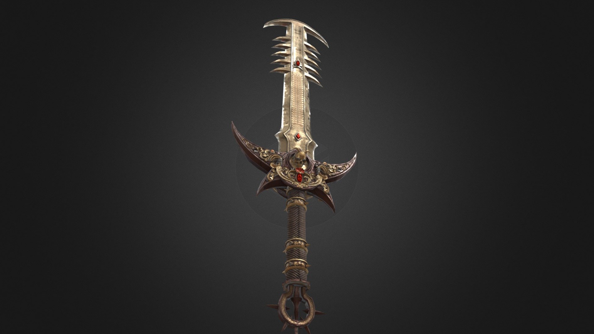 Ritual Sword - Buy Royalty Free 3D model by 2dhd [30f903e] - Sketchfab ...