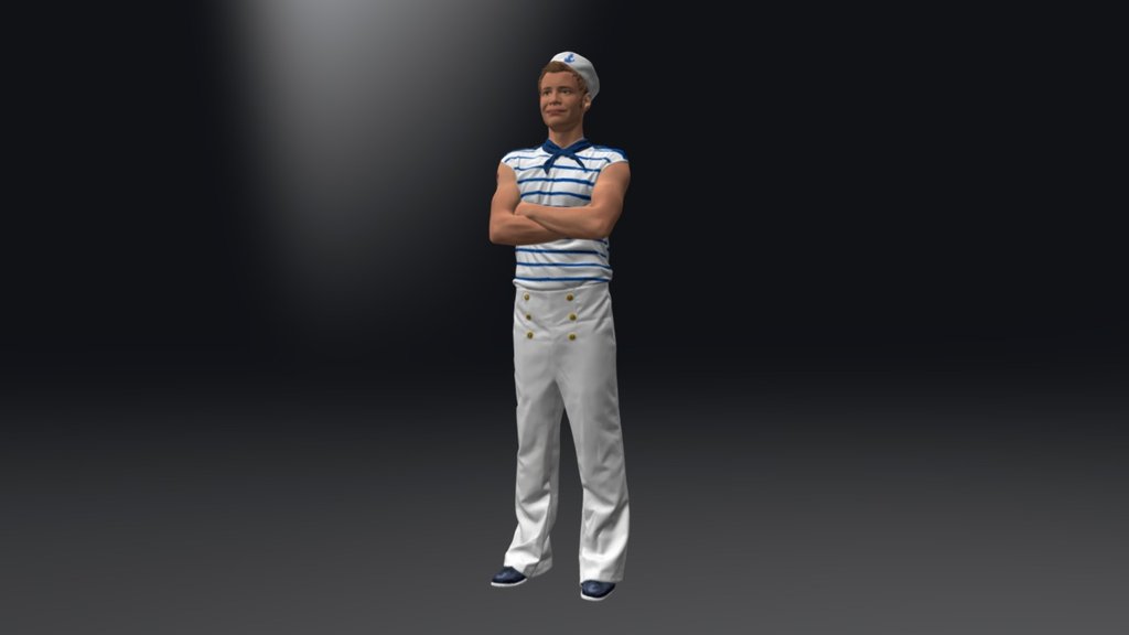 Sailor - 3D model by haptografin [30f9686] - Sketchfab
