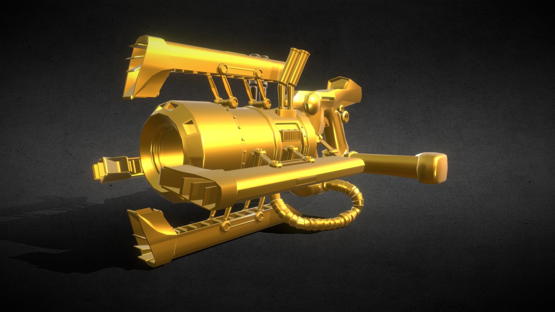 Ratchet And Clank Gun - Buy Royalty Free 3D model by paburoviii ...