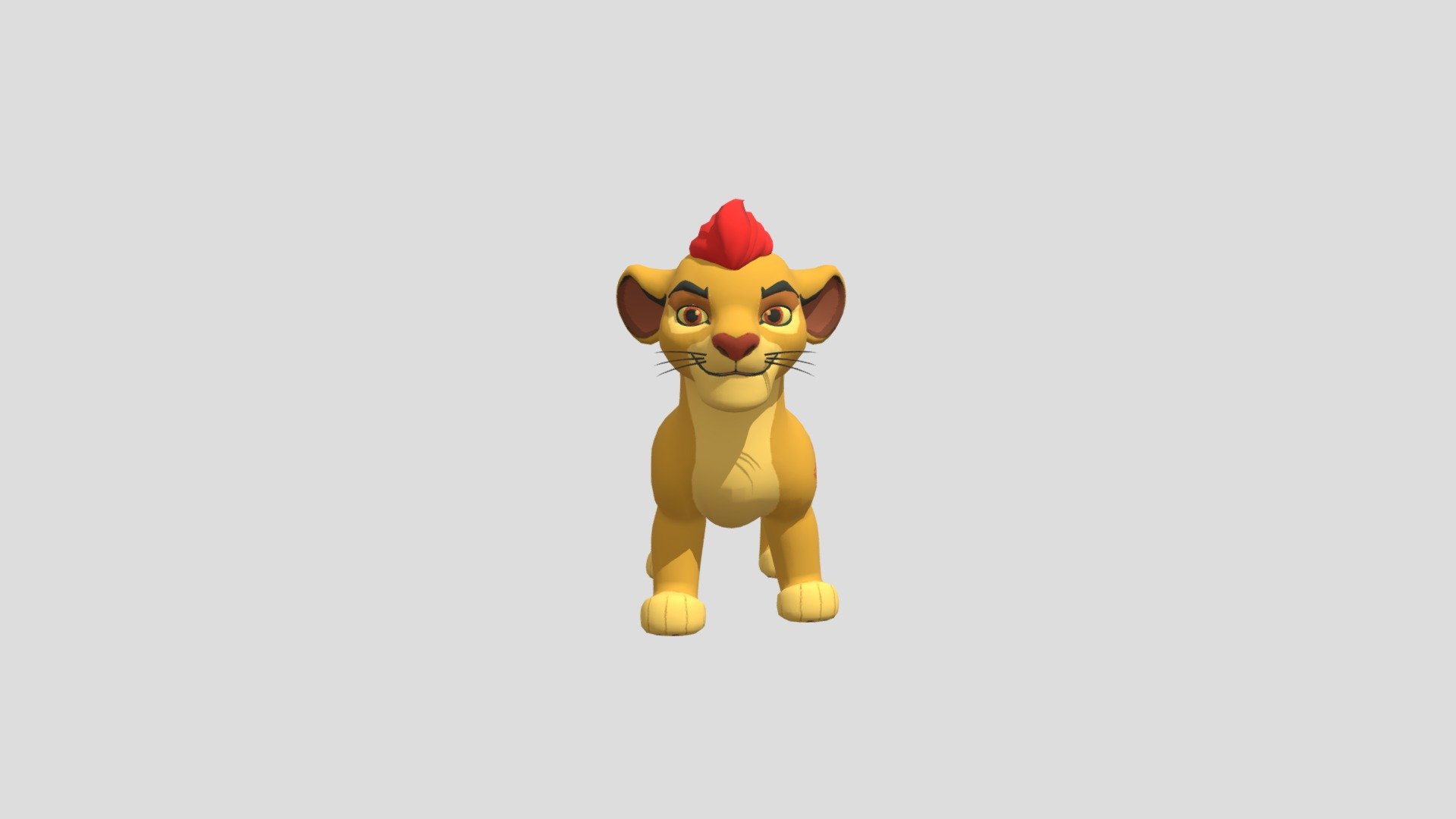 Kion (Lion Guard) - Download Free 3D model by Guilherme Navarro ...