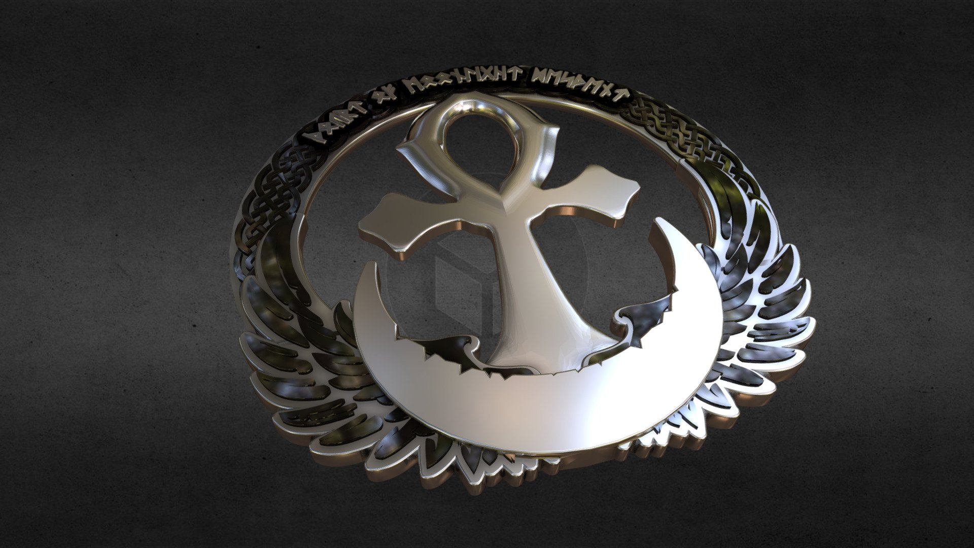 Court of Moonlight Descent Sigil - 3D model by mavenlore [30fac5a ...