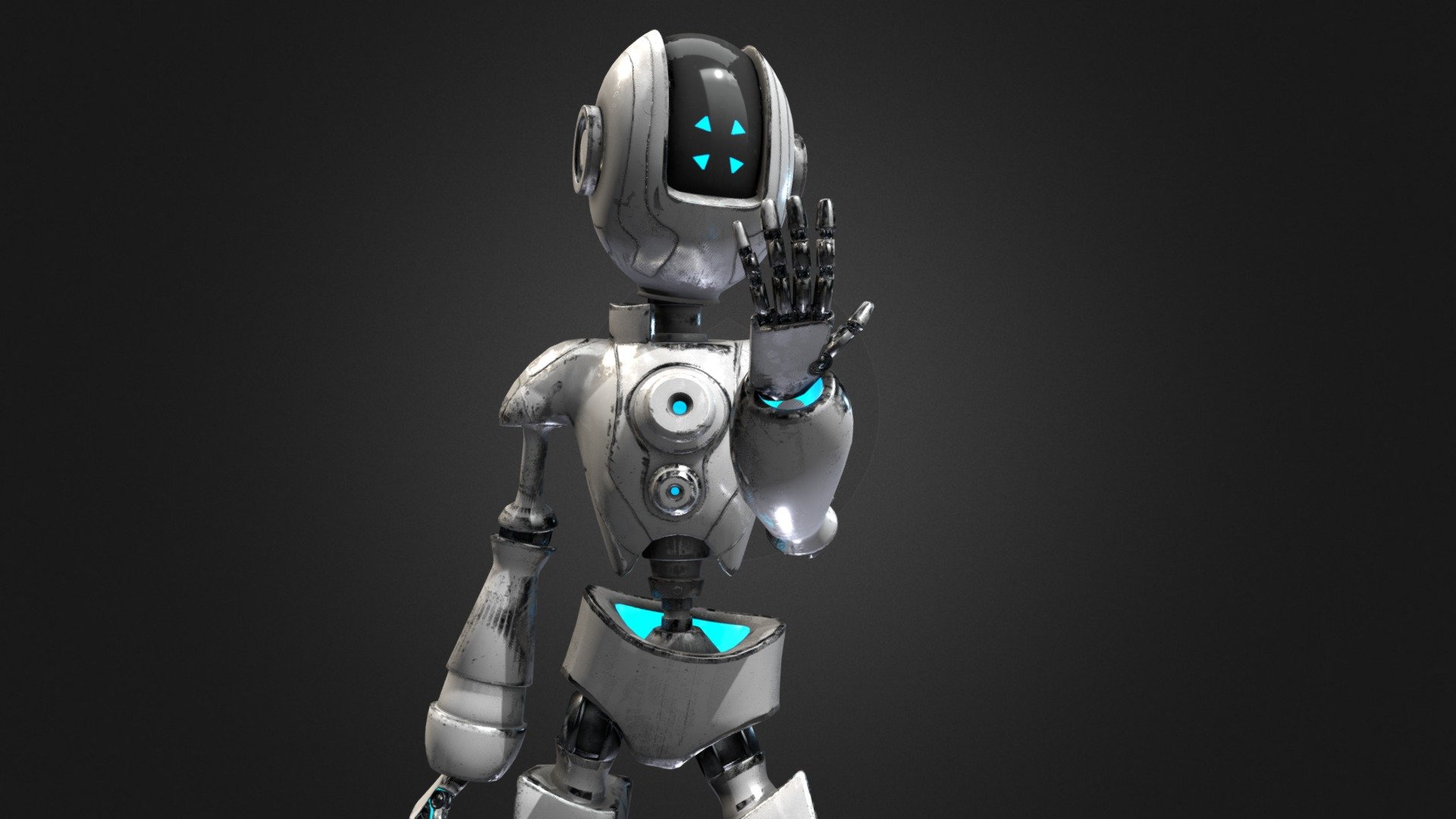 Sci-fi Robot - 3D model by Joca (@Joca23) [30fc640] - Sketchfab