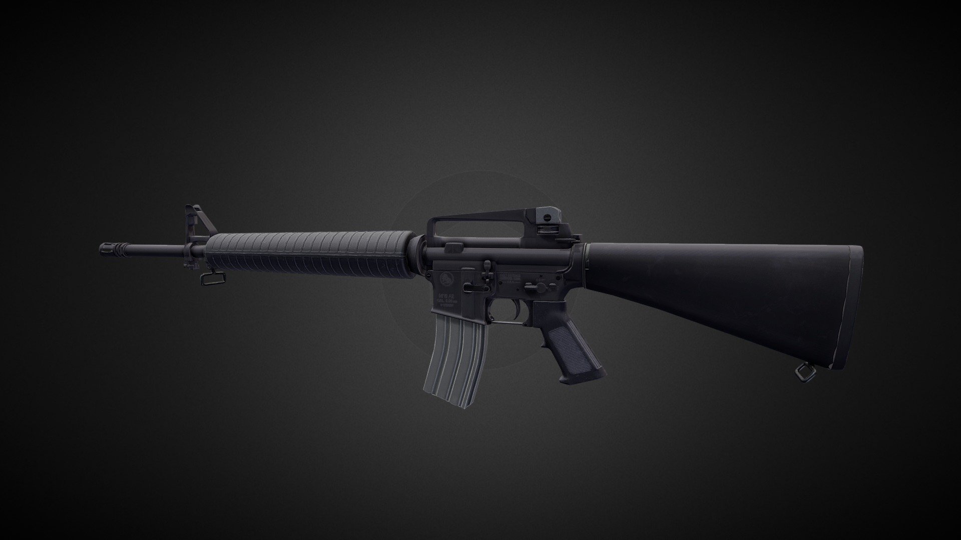 M16A2 - 3D model by Drakeling Labs (@drakelinglabs) [30fe66f] - Sketchfab