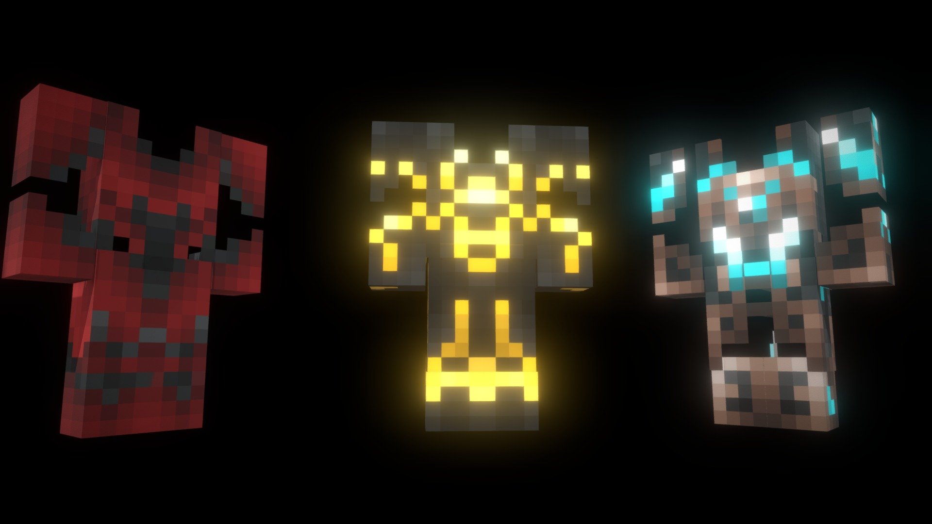 armor - minecraft - 3D model by AWmann2D3D (@1NovaXD) [30ffcee] - Sketchfab
