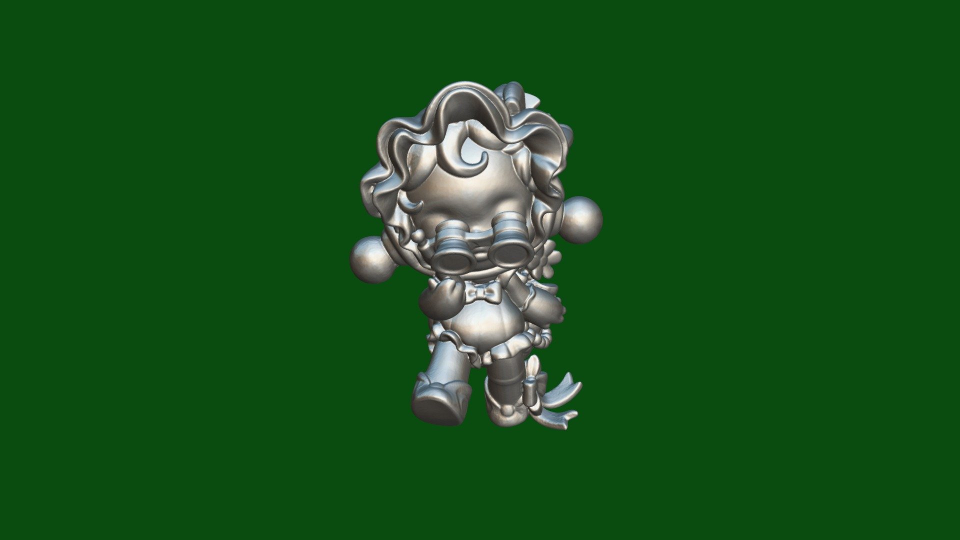 Skullpanda 2 - 3D model by Nancy/Lanzi Luo (@Thunk3D-Nancy) [31003f0 ...