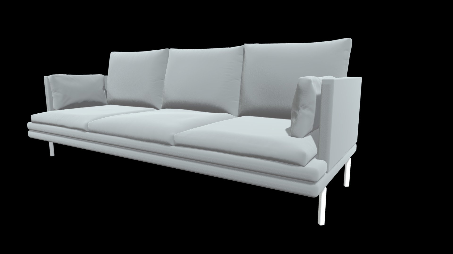 Blender Guru Couch tutorial - 1st try - 3D model by Marcin Gradowski (@SuperMarcinG) [3100ce6 ...
