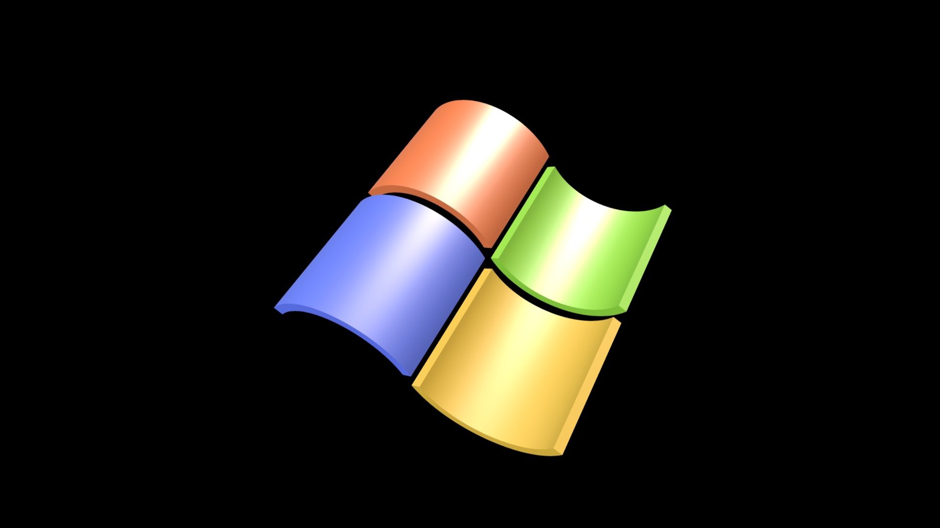 Windows XP logo - 3D model by reynosa2000 [3100de4] - Sketchfab