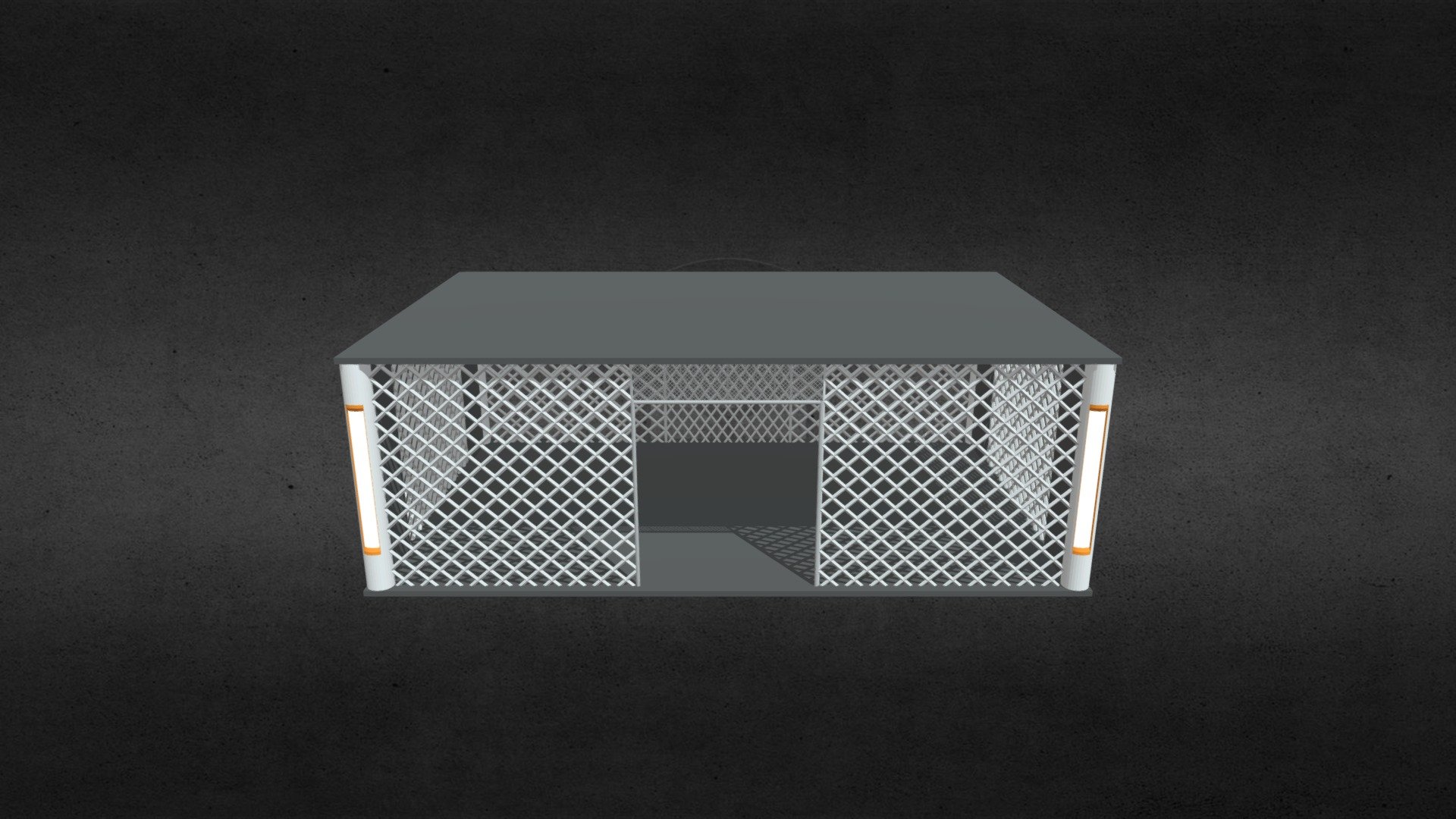 Wire Cage - Download Free 3D model by berkay.tari [3103650] - Sketchfab