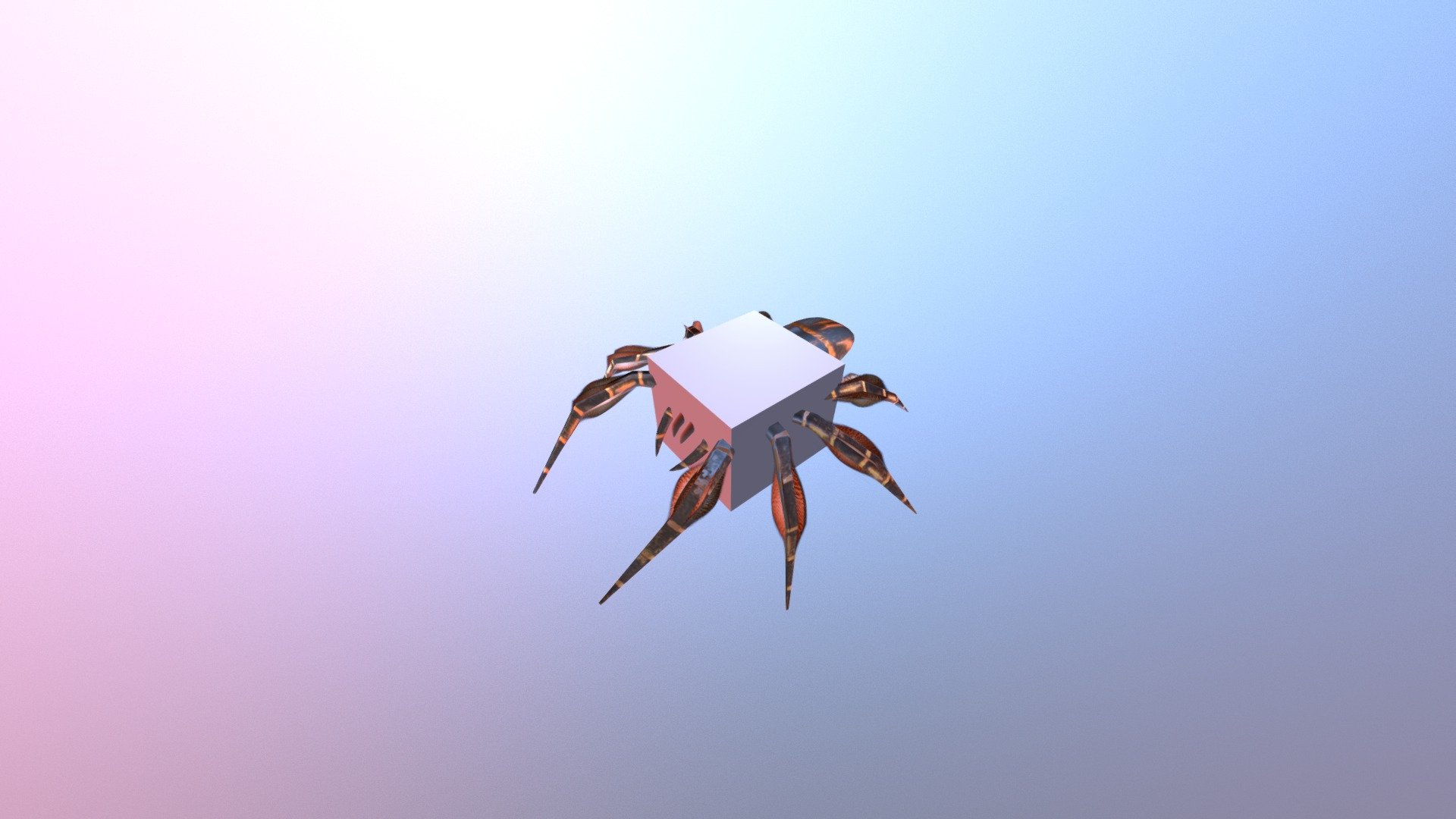 brdqqsqwuk8w-Low-Poly-Spider - 3D model by yamen [3103d1a] - Sketchfab