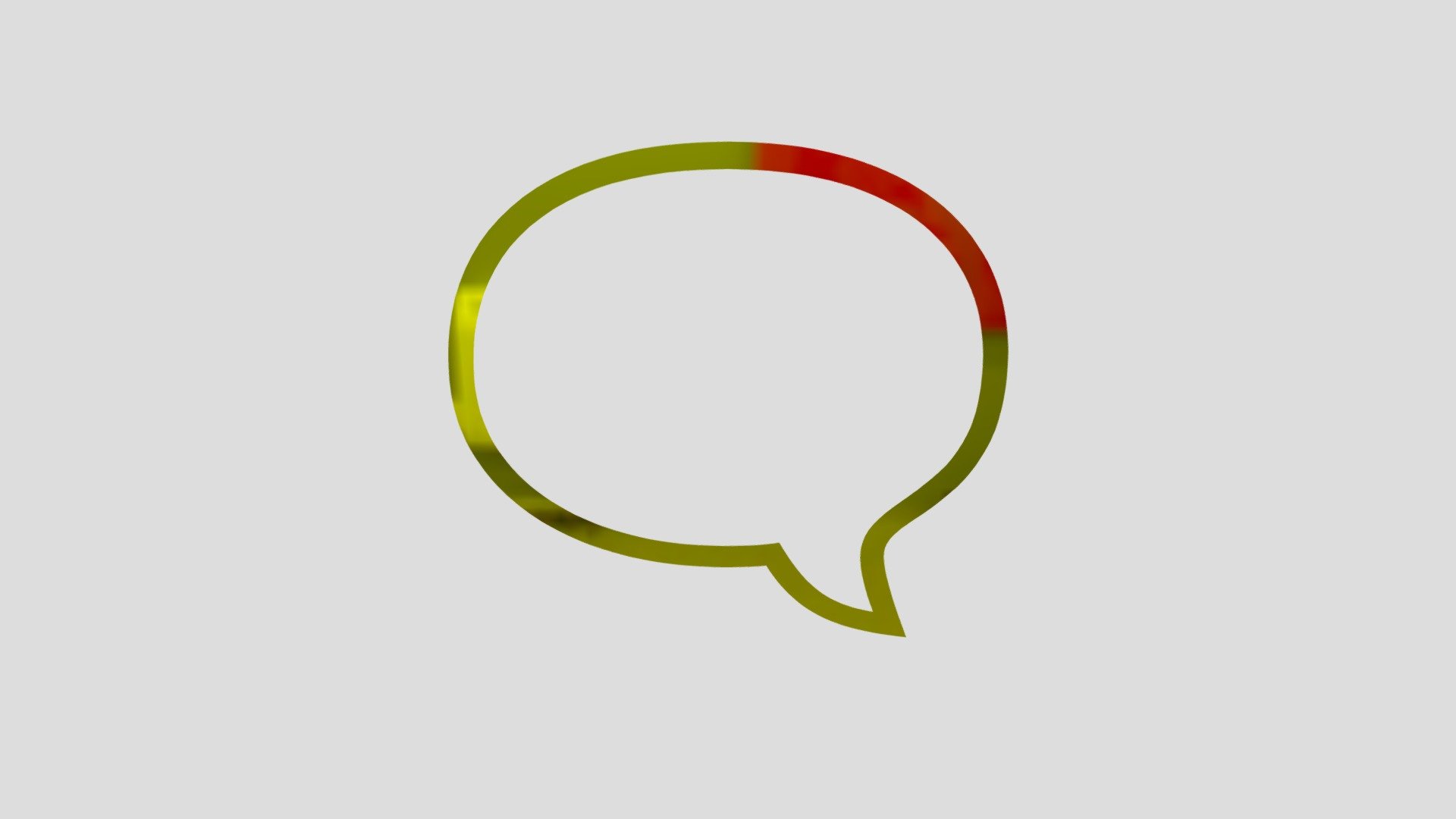 Left Speech Bubble - Download Free 3D model by saurabh.buradkar7 [3103d29] - Sketchfab