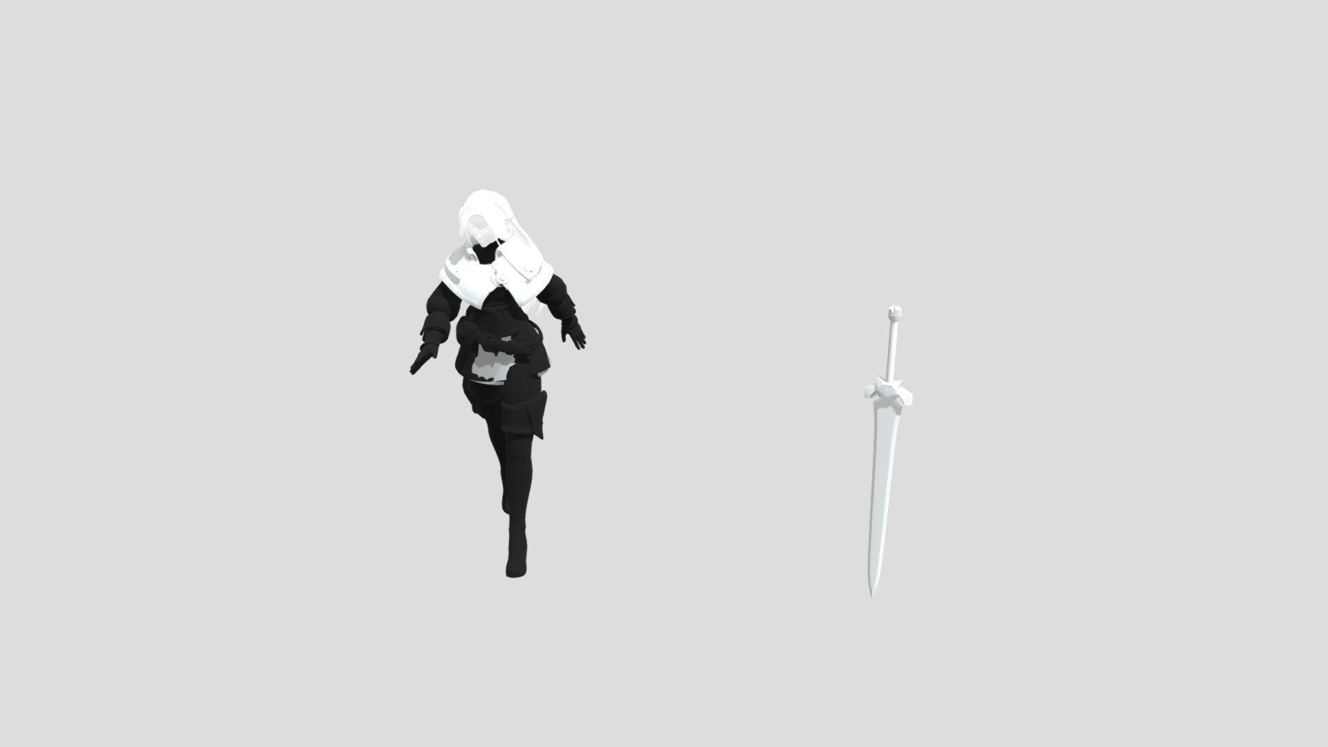 Idle, Walk_ Cycle - Download Free 3D model by Drmitchell5 [31058b0 ...