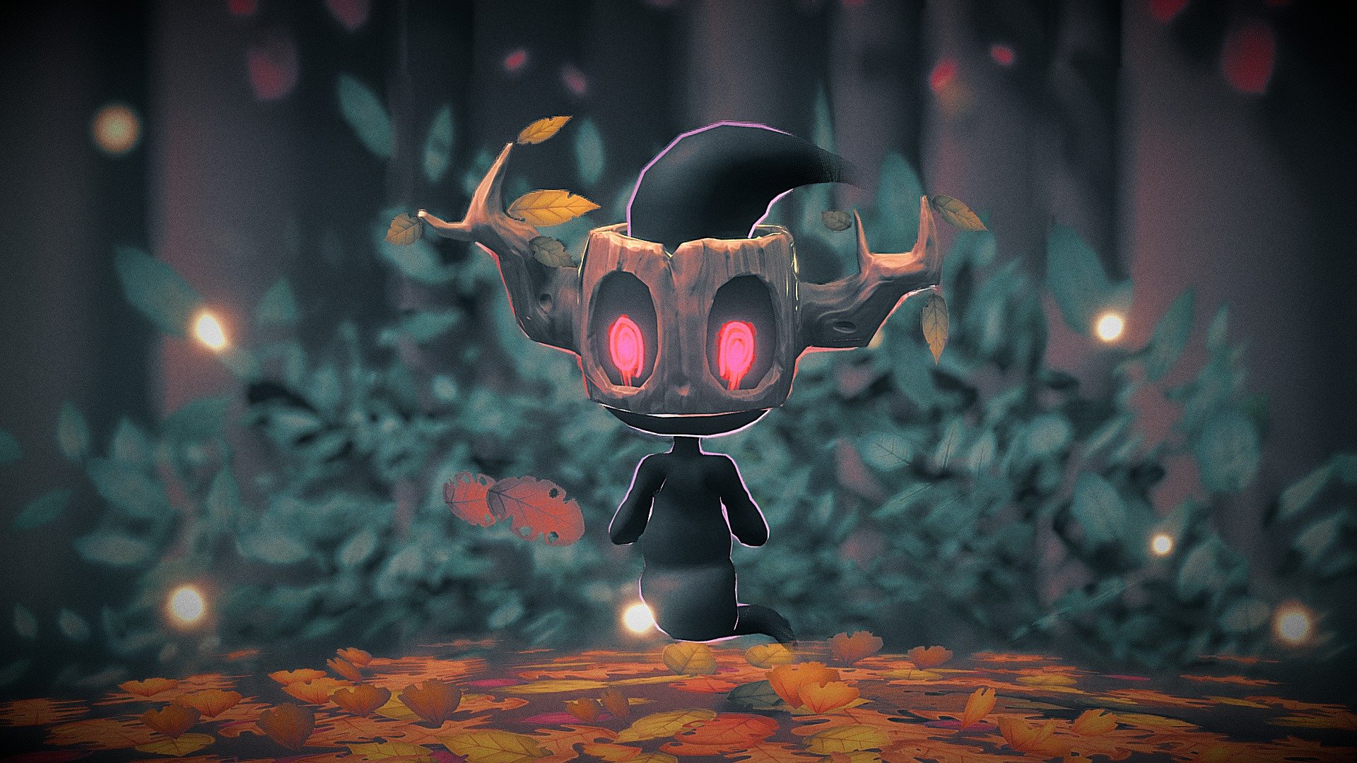 Phantump in the woods - 3D model by Shim (@shim80) [310e716] - Sketchfab