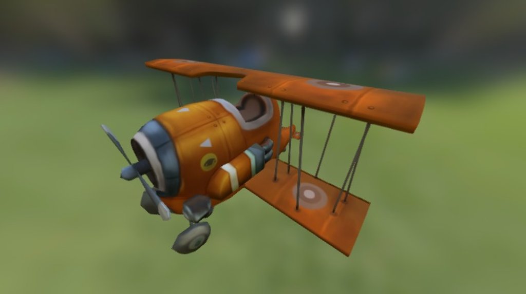 Plane Low Poly - 3D model by anderson3dart [310fa32] - Sketchfab