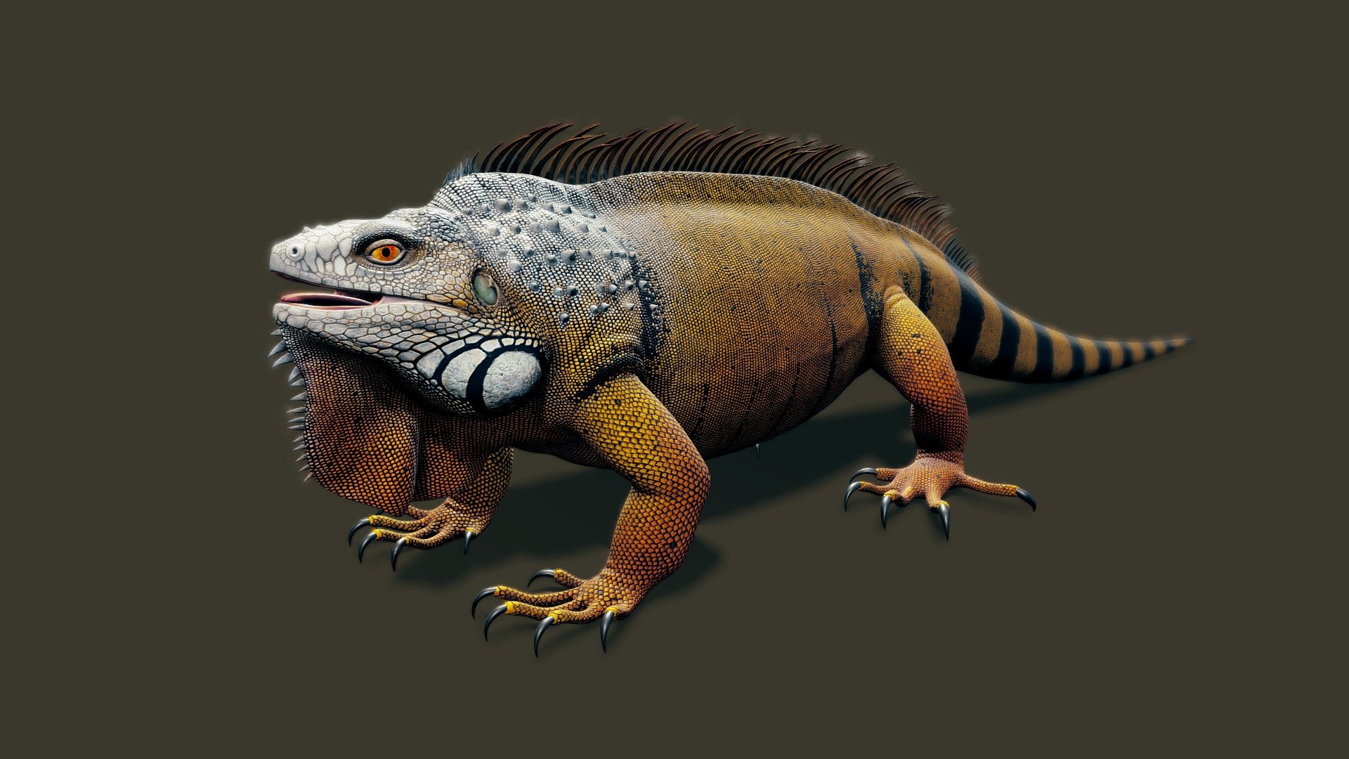 Iguana - Buy Royalty Free 3D model by AVR Creative (@avrcreative ...