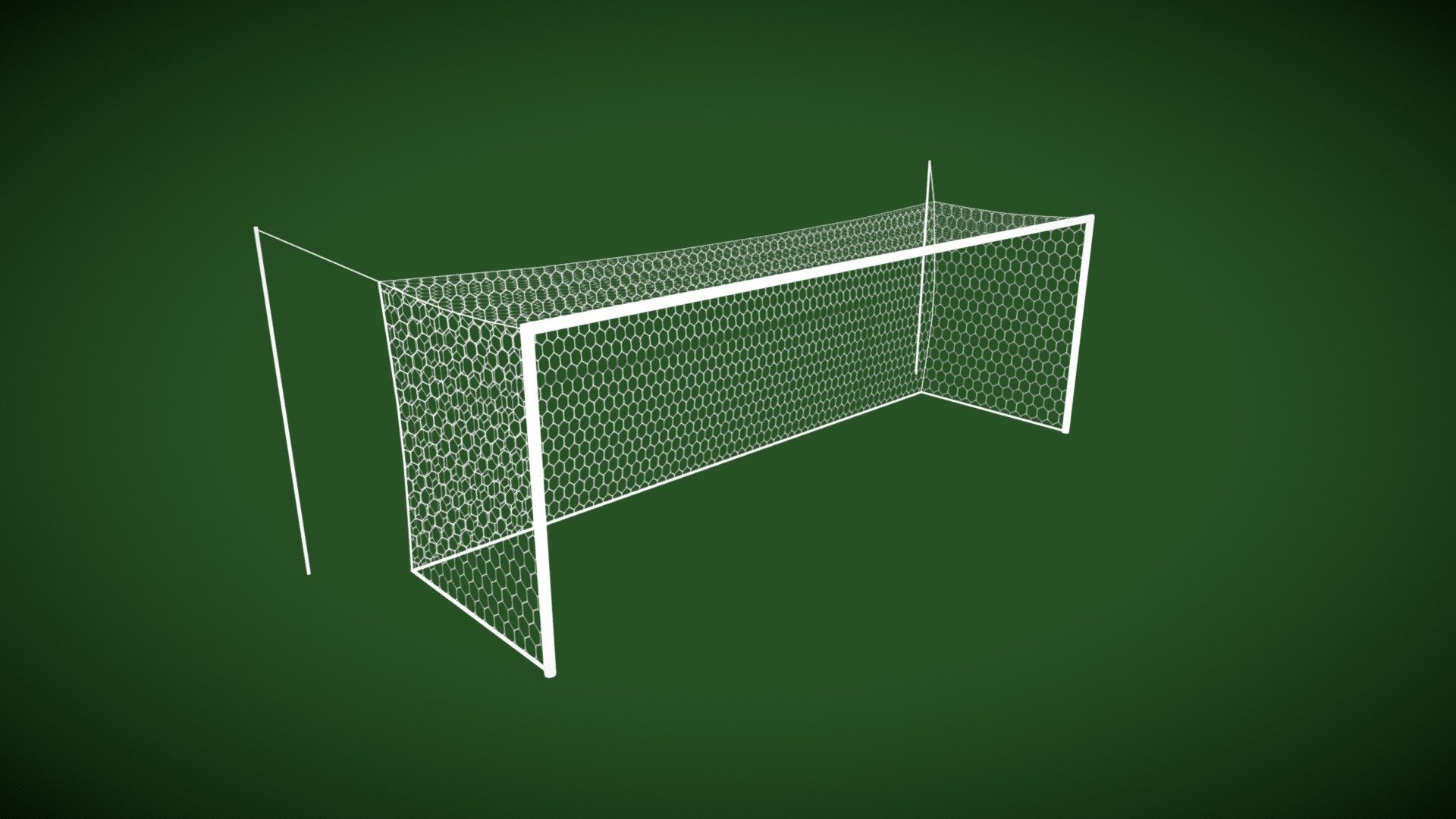 Football goals - low poly - 3D model by Feelboo (@philippe46) [3111af2 ...