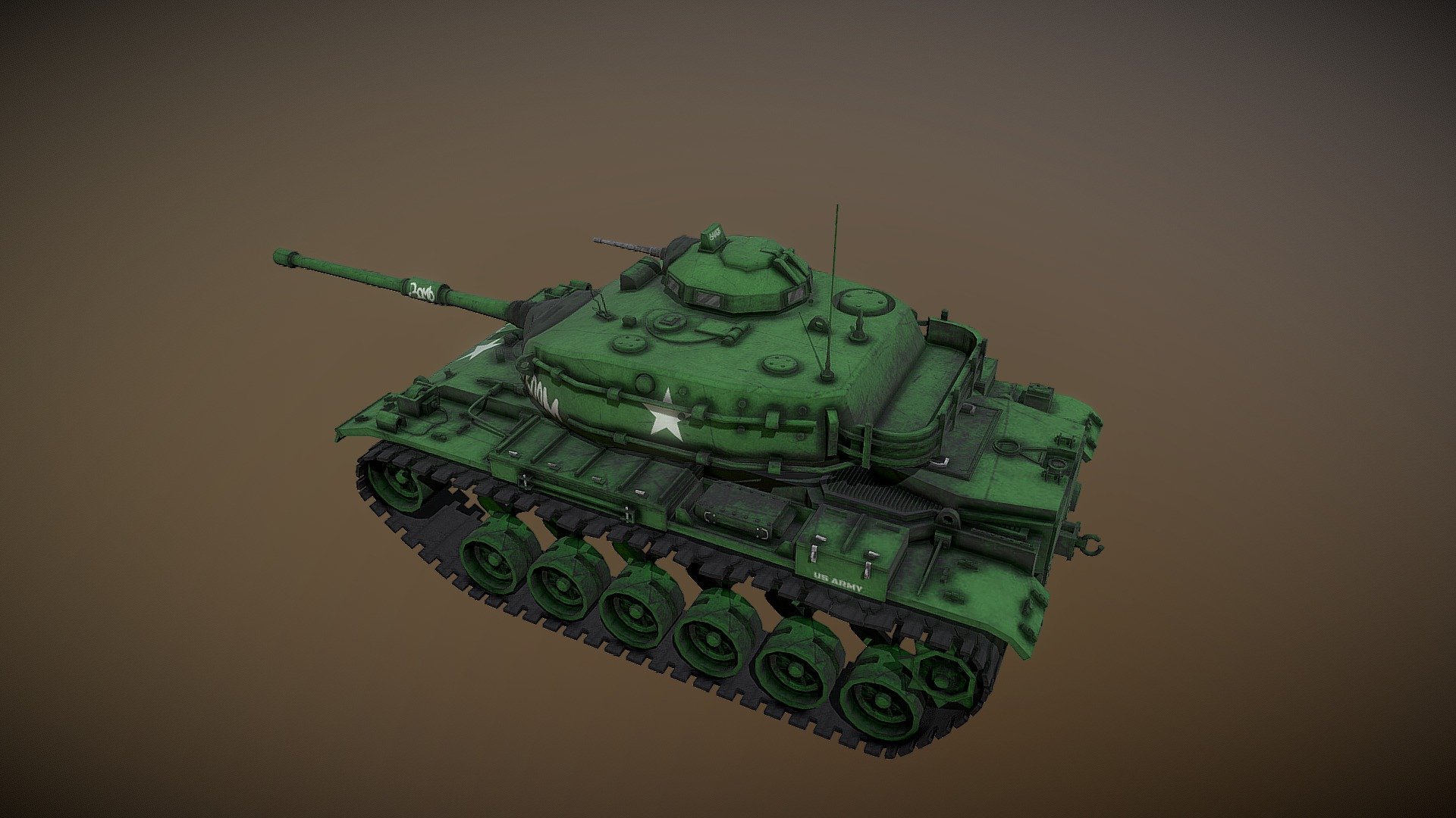 M60 Patton Tank - Download Free 3D model by jesamabin [311239e] - Sketchfab