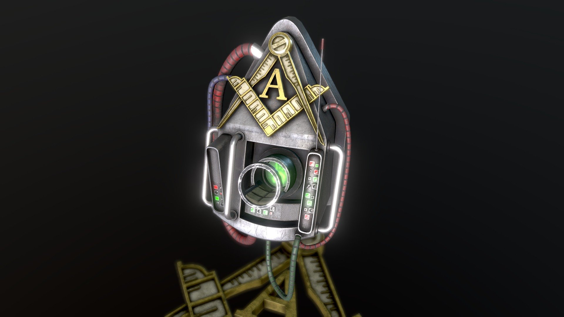 Fallout: London Angel Hand Scanner - 3D model by C3D (@3delight ...