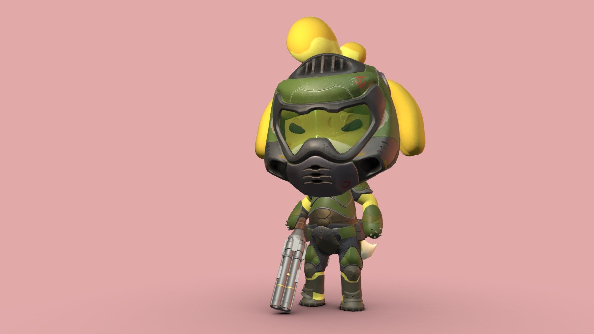Doombelle - 3D model by uaidavi [3115f57] - Sketchfab