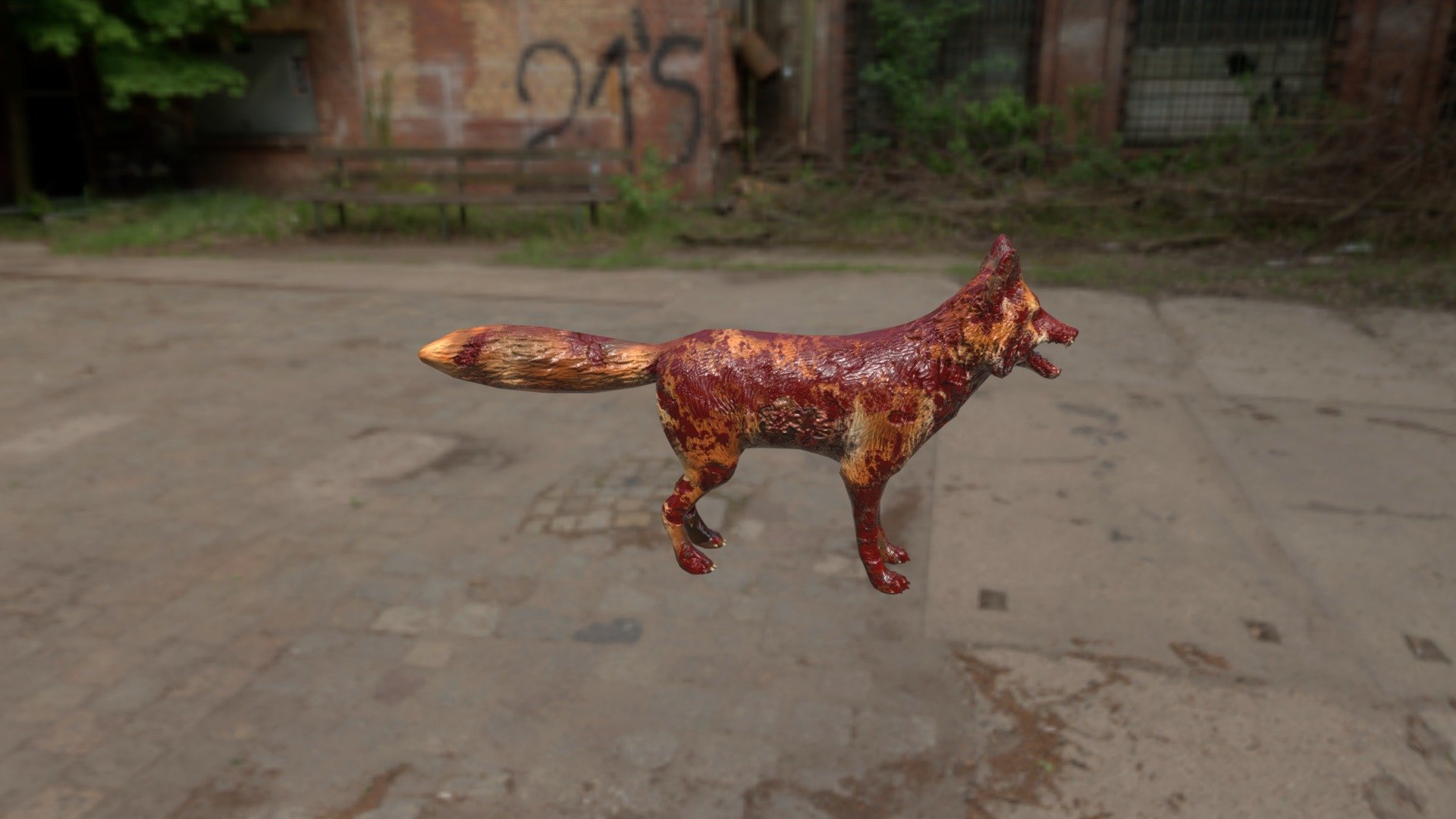 Fox dead - 3D model by wetpwnage [31161f2] - Sketchfab