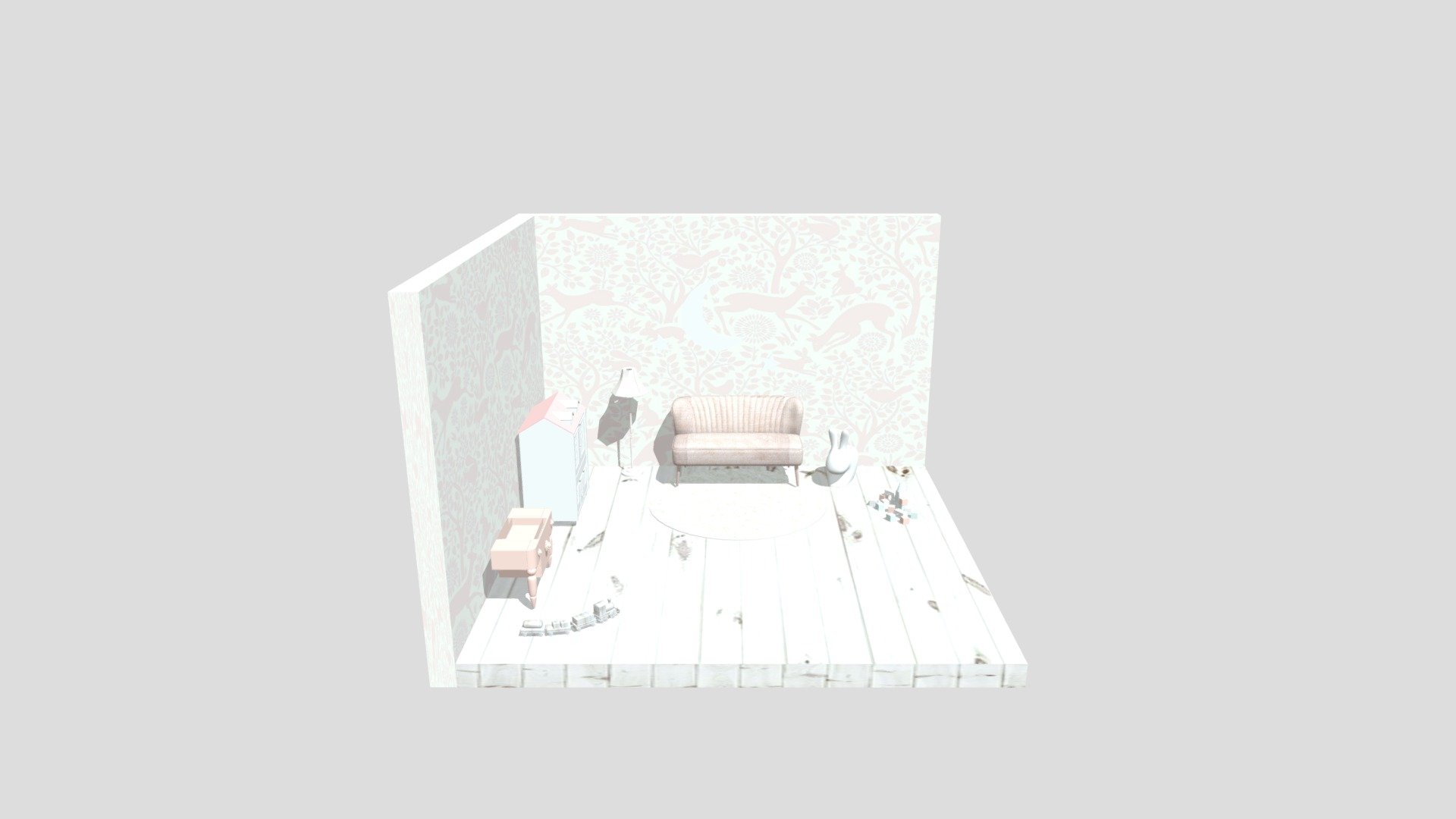 Luna Room - Download Free 3D model by queenawzq [31165f5] - Sketchfab