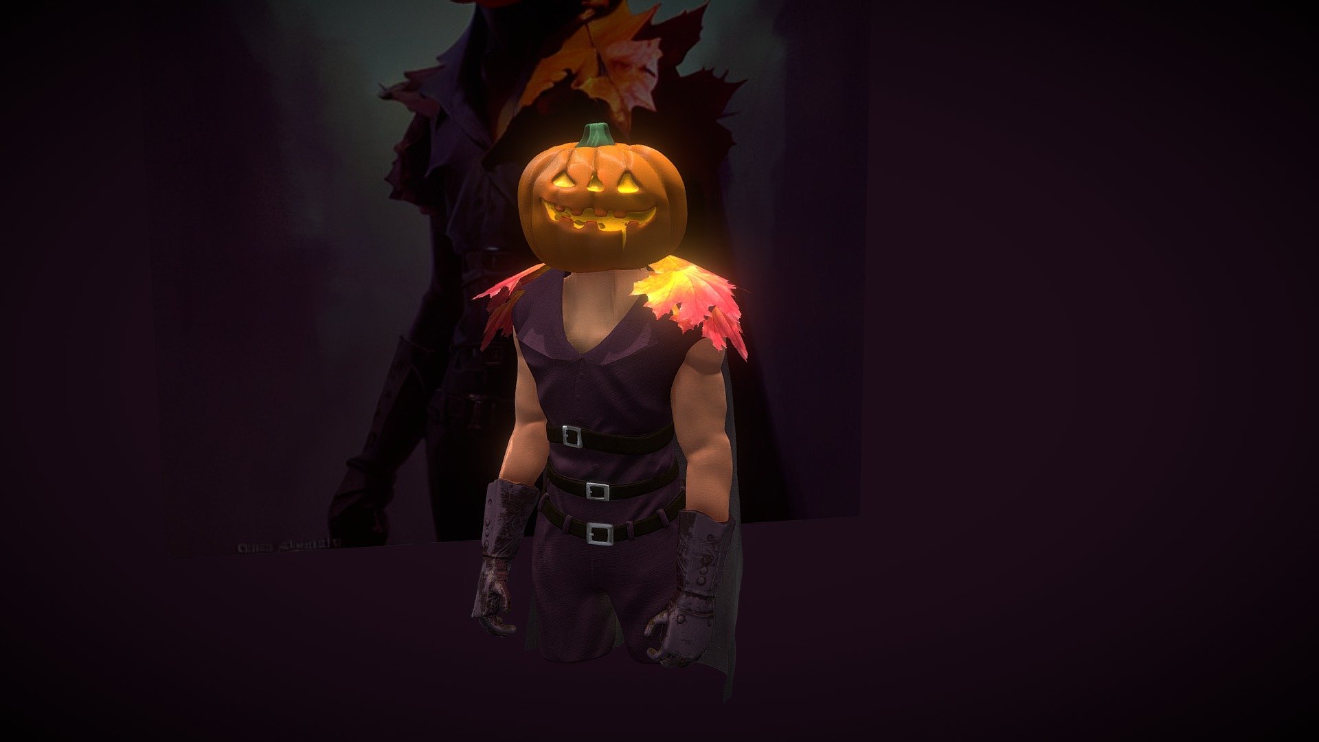 Pumpkin Slayer - Download Free 3D model by Anyelo (@Any3lo-NFT ...