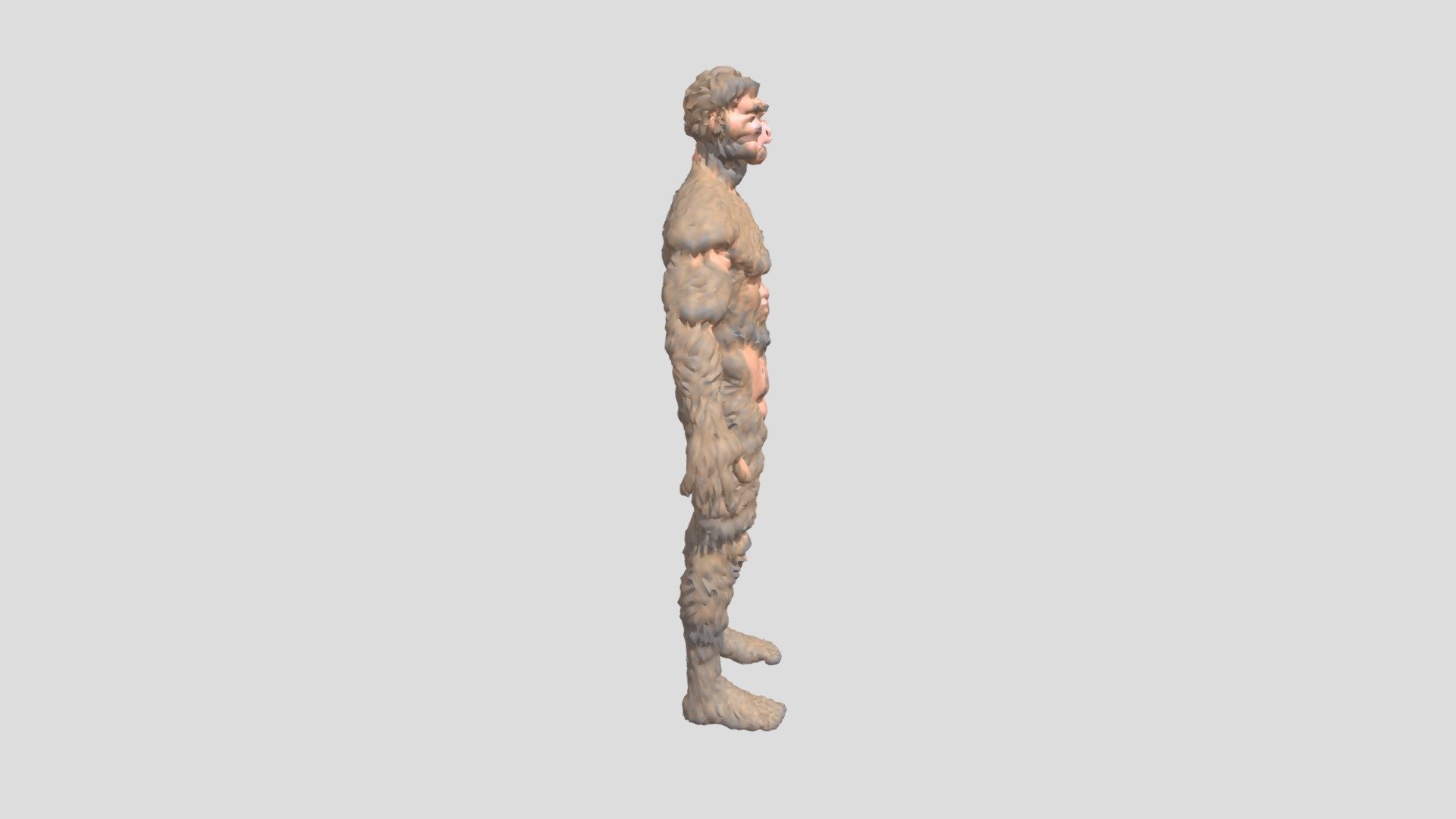 neanderthal hairy man - Download Free 3D model by genielabs [3116b70 ...