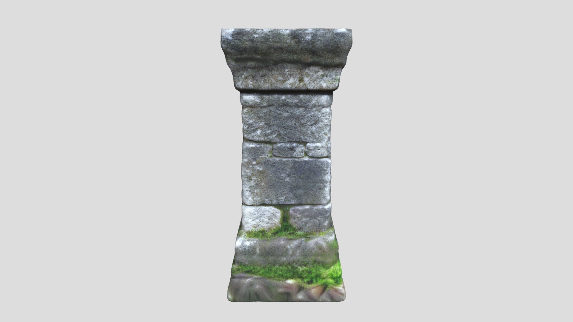 A Stone Pillar-2 - Download Free 3D model by sidder [3117cb0] - Sketchfab