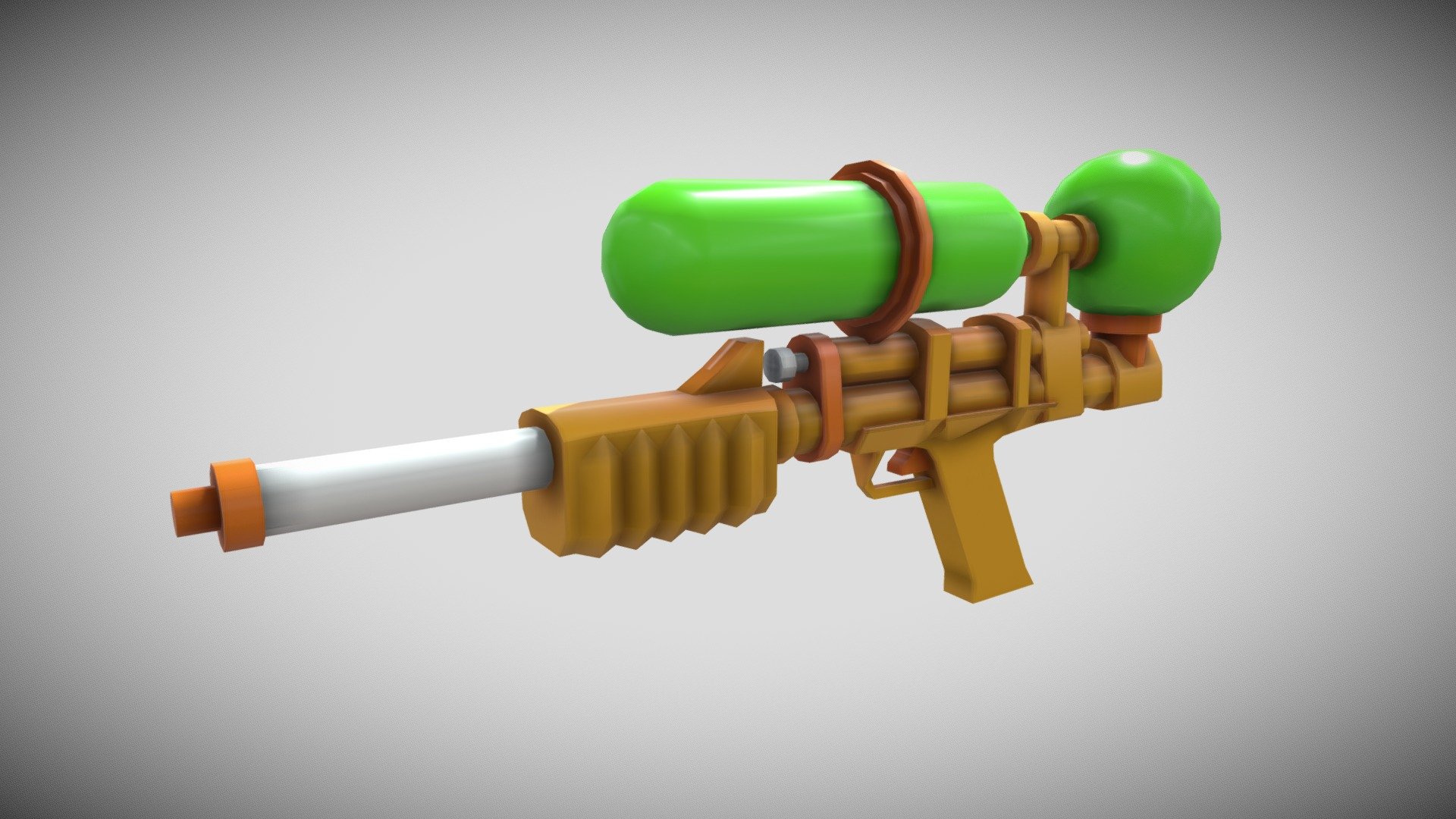 Water gun - Buy Royalty Free 3D model by Wajdi (@Wajdi_Dosary) [31189c0 ...