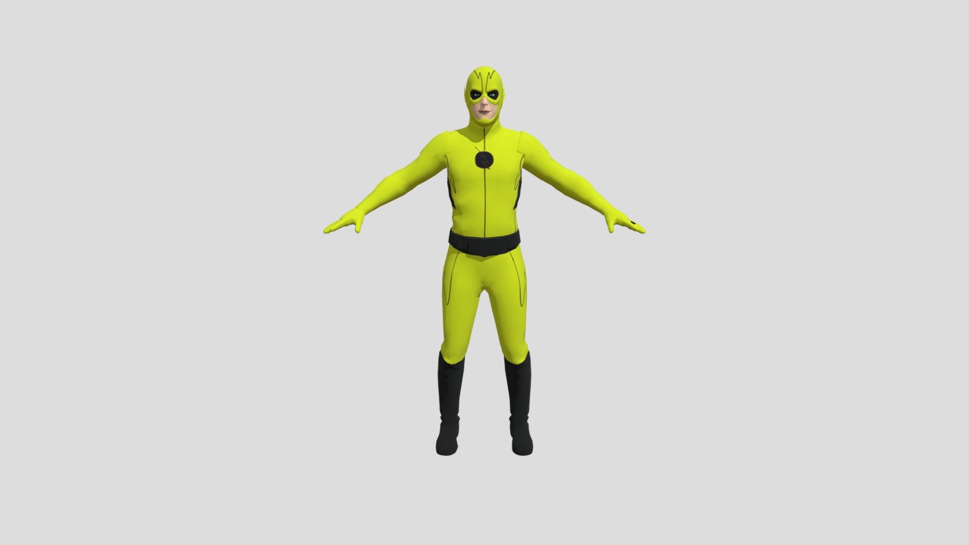Reverse-flash art - 3D model by bro.platon [311980b] - Sketchfab