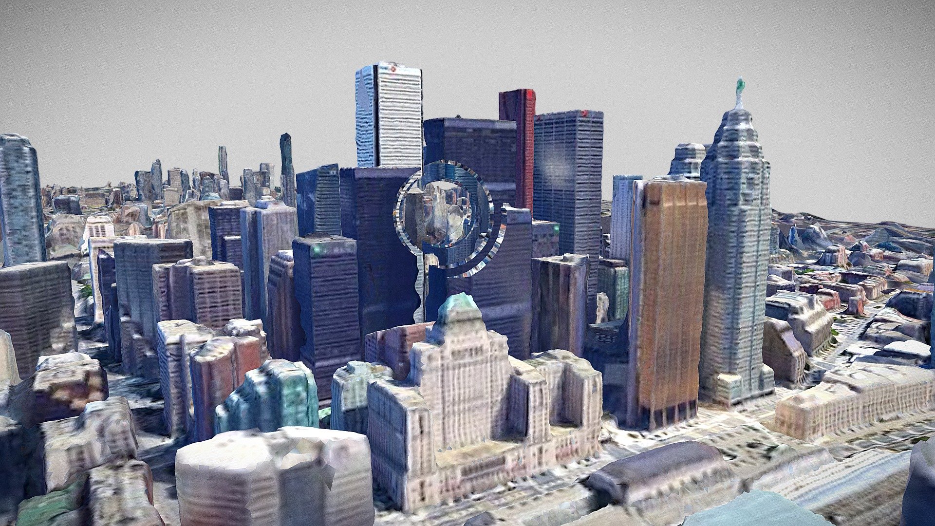 Toronto - Download Free 3D model by Collage city I 360° Reality to ...