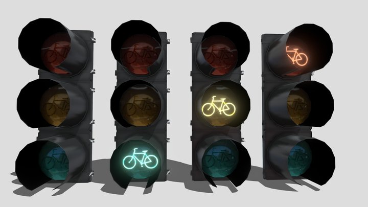 Trafficsignal 3D models - Sketchfab