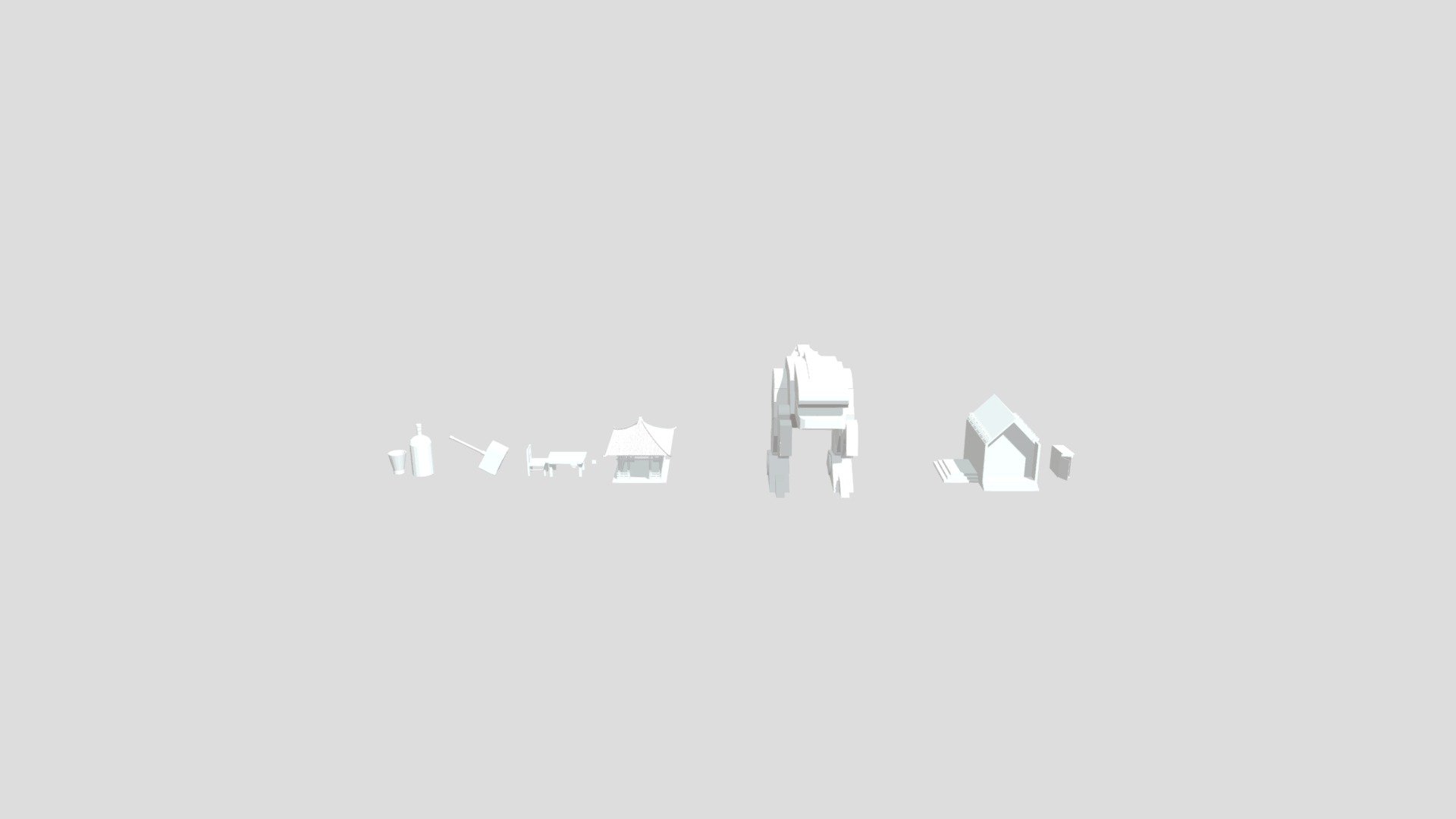 blocks - 3D model by BibaBobovich [311bb82] - Sketchfab