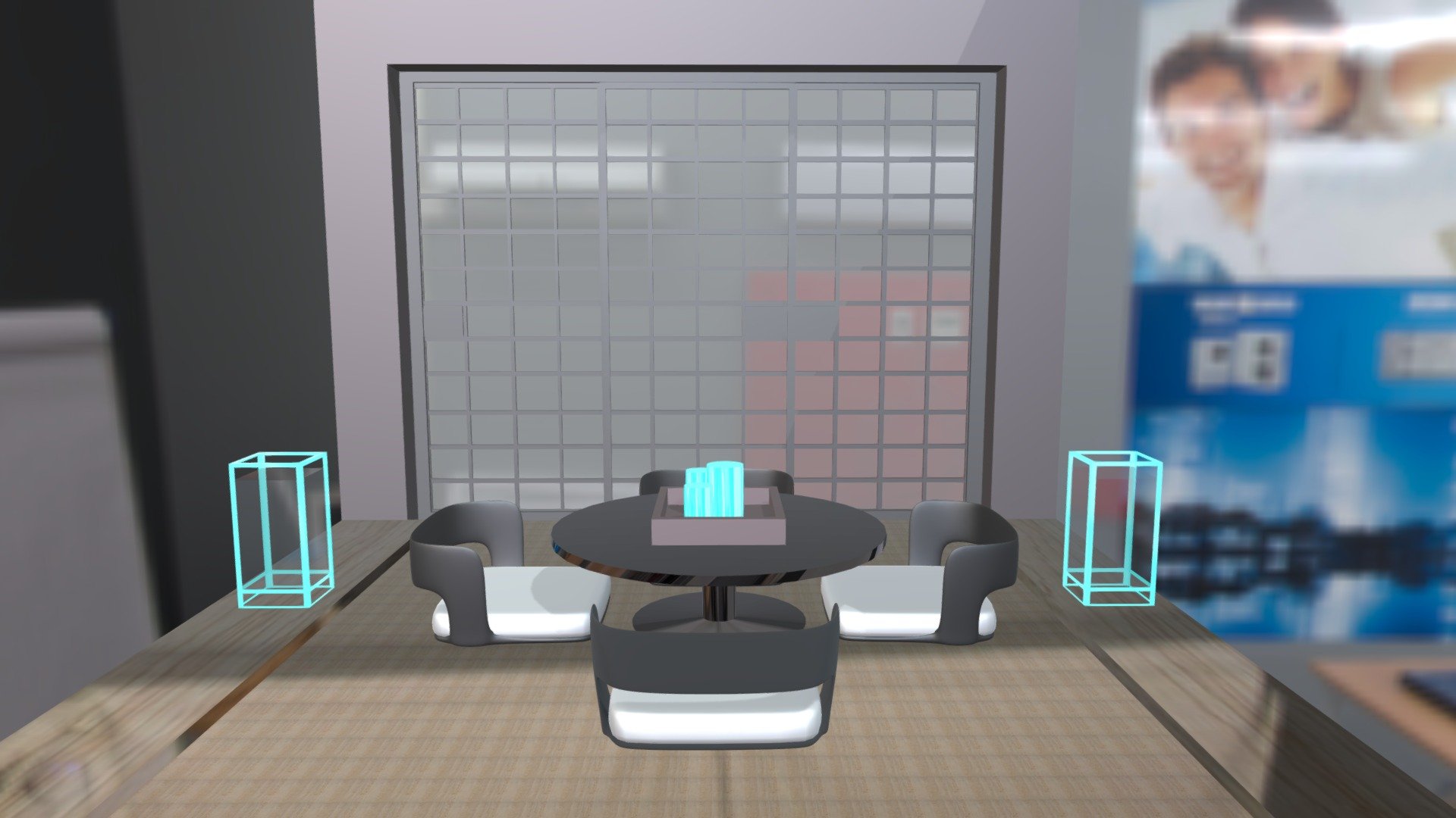 Realistic room - Download Free 3D model by Chenchanchong [311c069] - Sketchfab