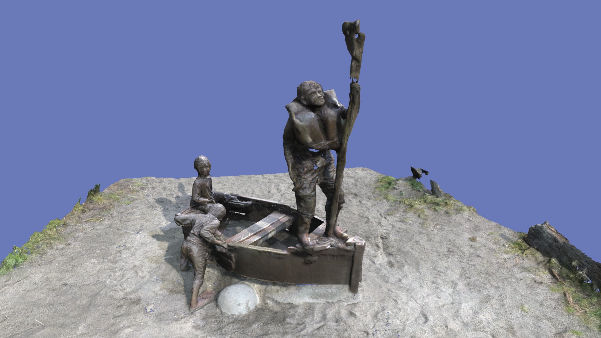 Beach Launch Sculpture - 3D model by Gary Stebbins (@GaryStebbins ...