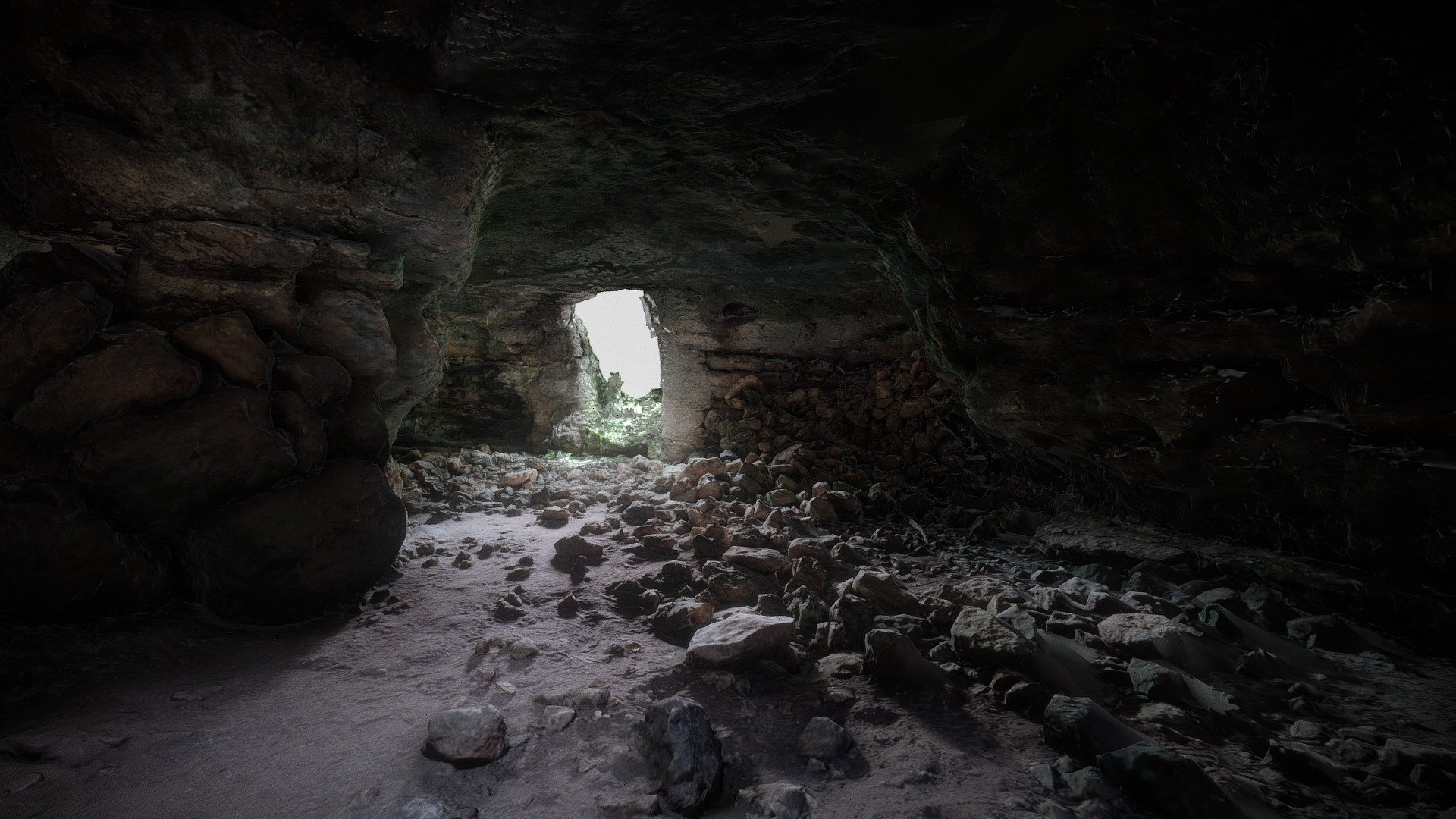 Prehistorical burial cave (Talaiotic) - 3D model by akemora [311d593 ...