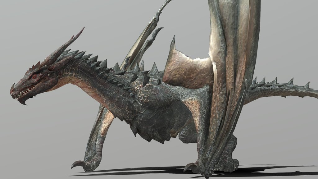 dragon - A 3D model collection by Darkspirit76 - Sketchfab