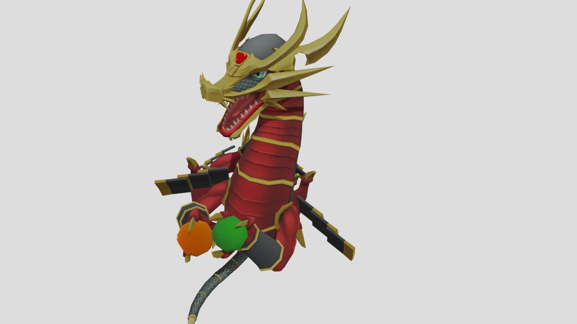 V-Dragon-Animated! - Download Free 3D model by mamacita212 [311de15 ...