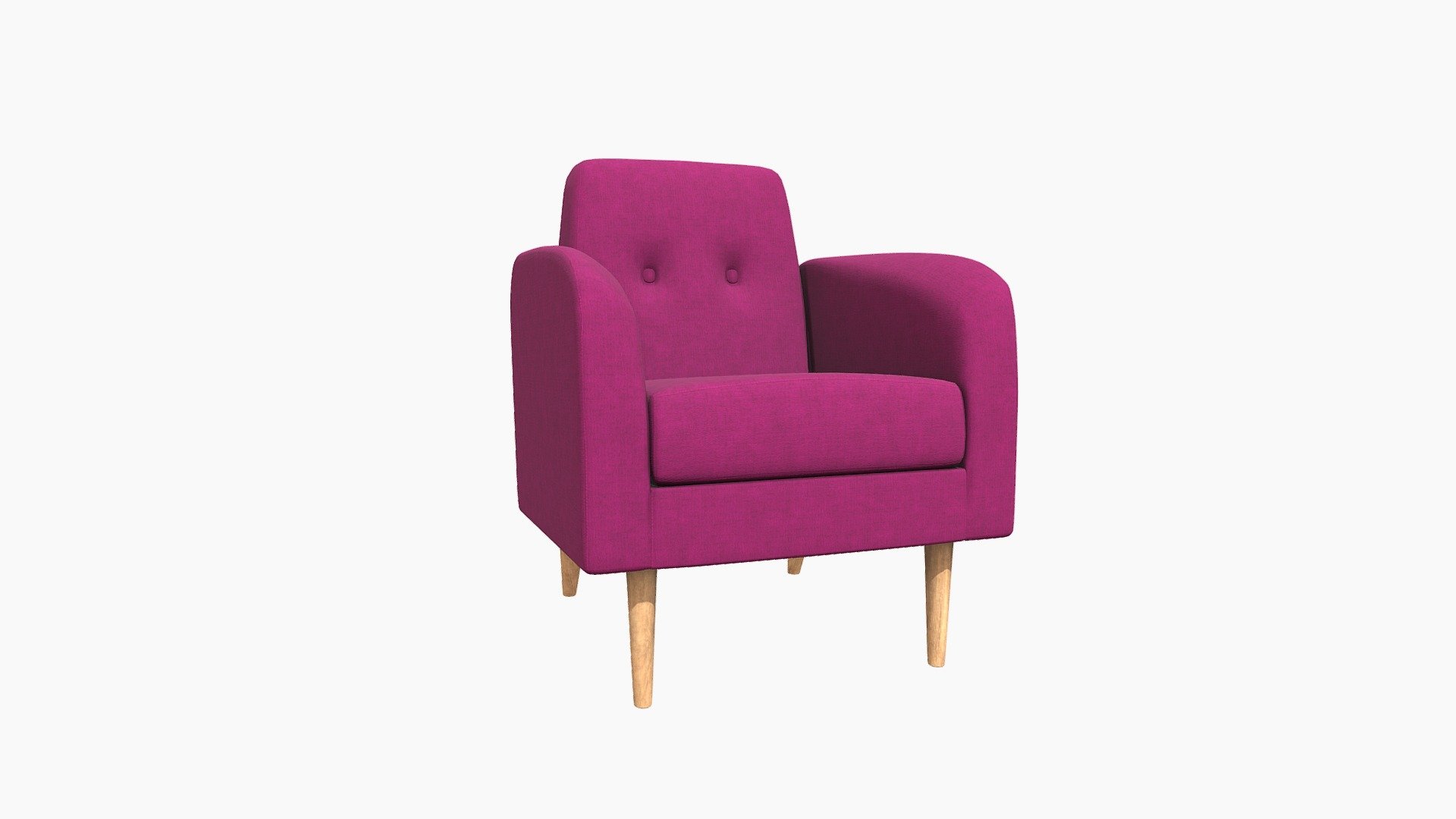 M1153.PoltronaValkiriaTelaNovaMagenta - Buy Royalty Free 3D model by ...